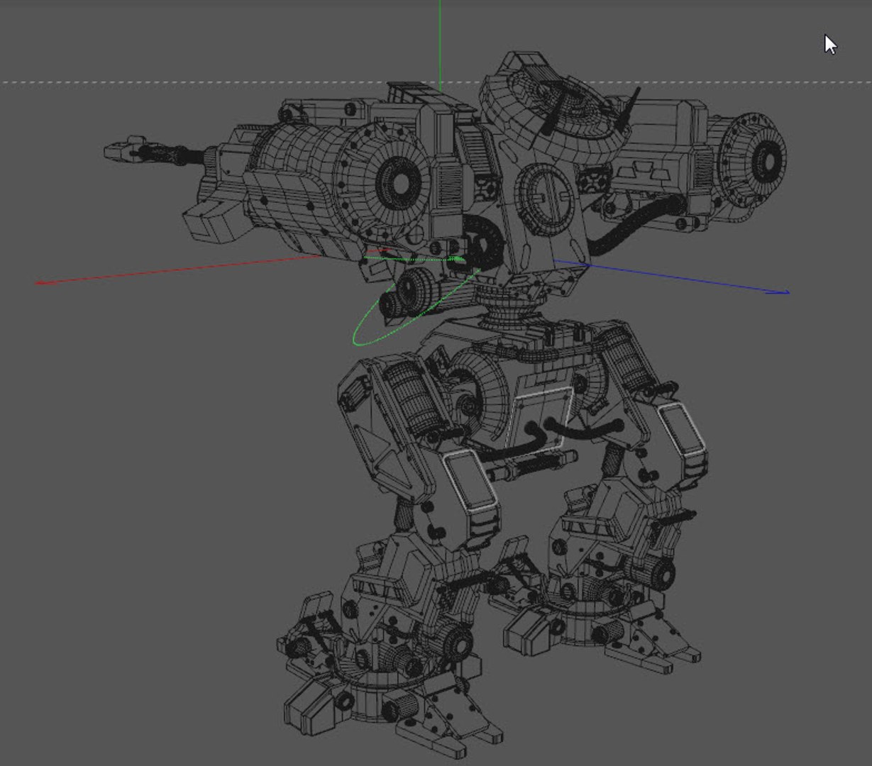 Battle Robot 3D Model - TurboSquid 1188916