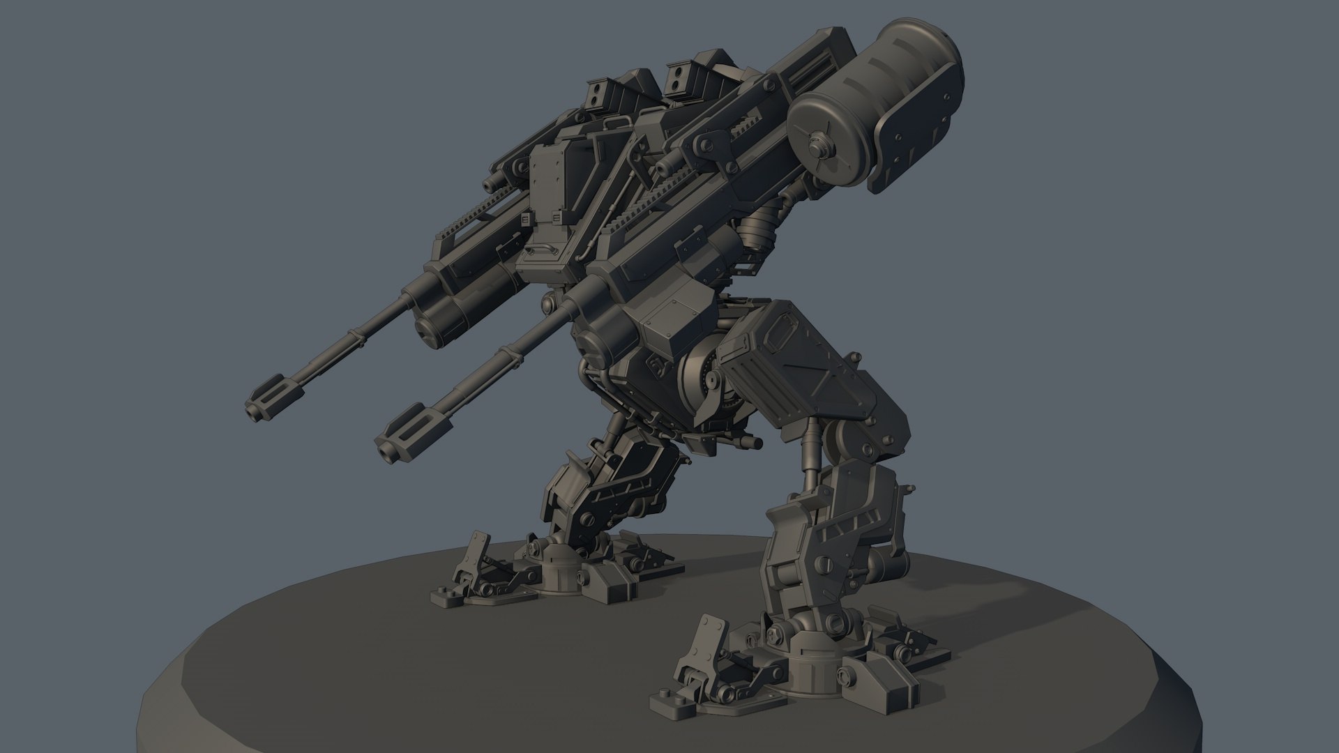 Battle Robot 3D Model - TurboSquid 1188916