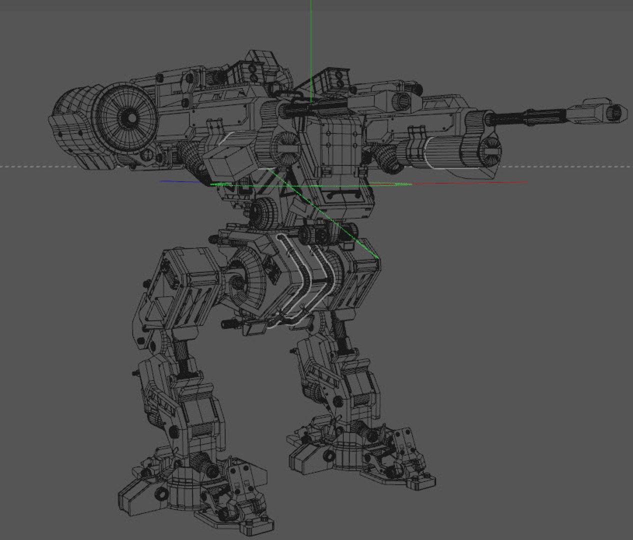 Battle Robot 3D Model - TurboSquid 1188916
