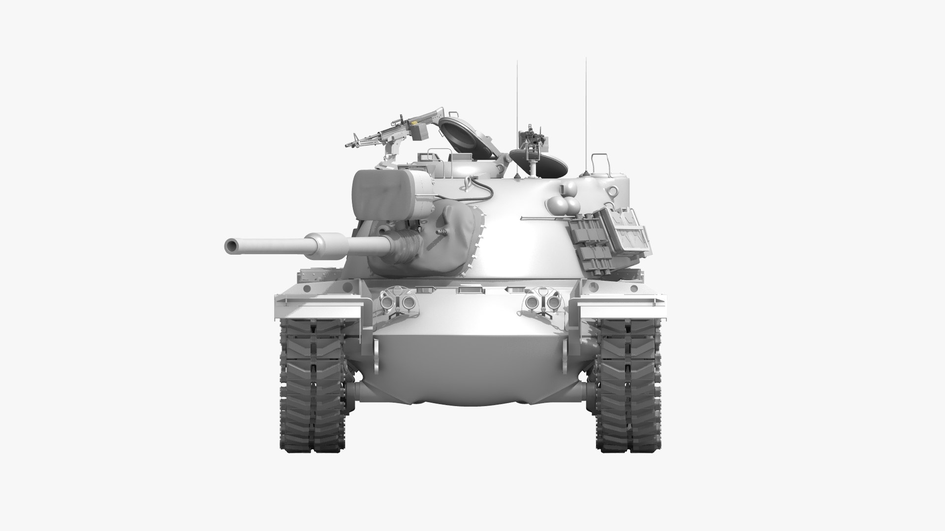 M48A5 Patton M48E48C Magach 1 3D Model - TurboSquid 2214349