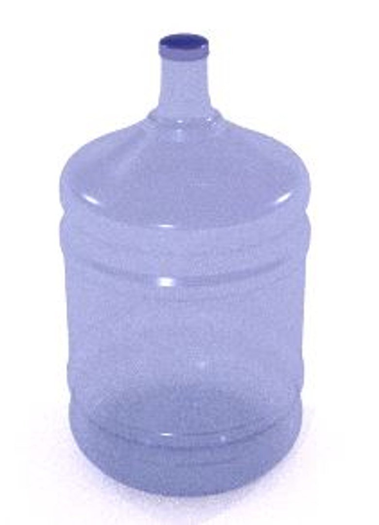 3d 5 gallon bottle