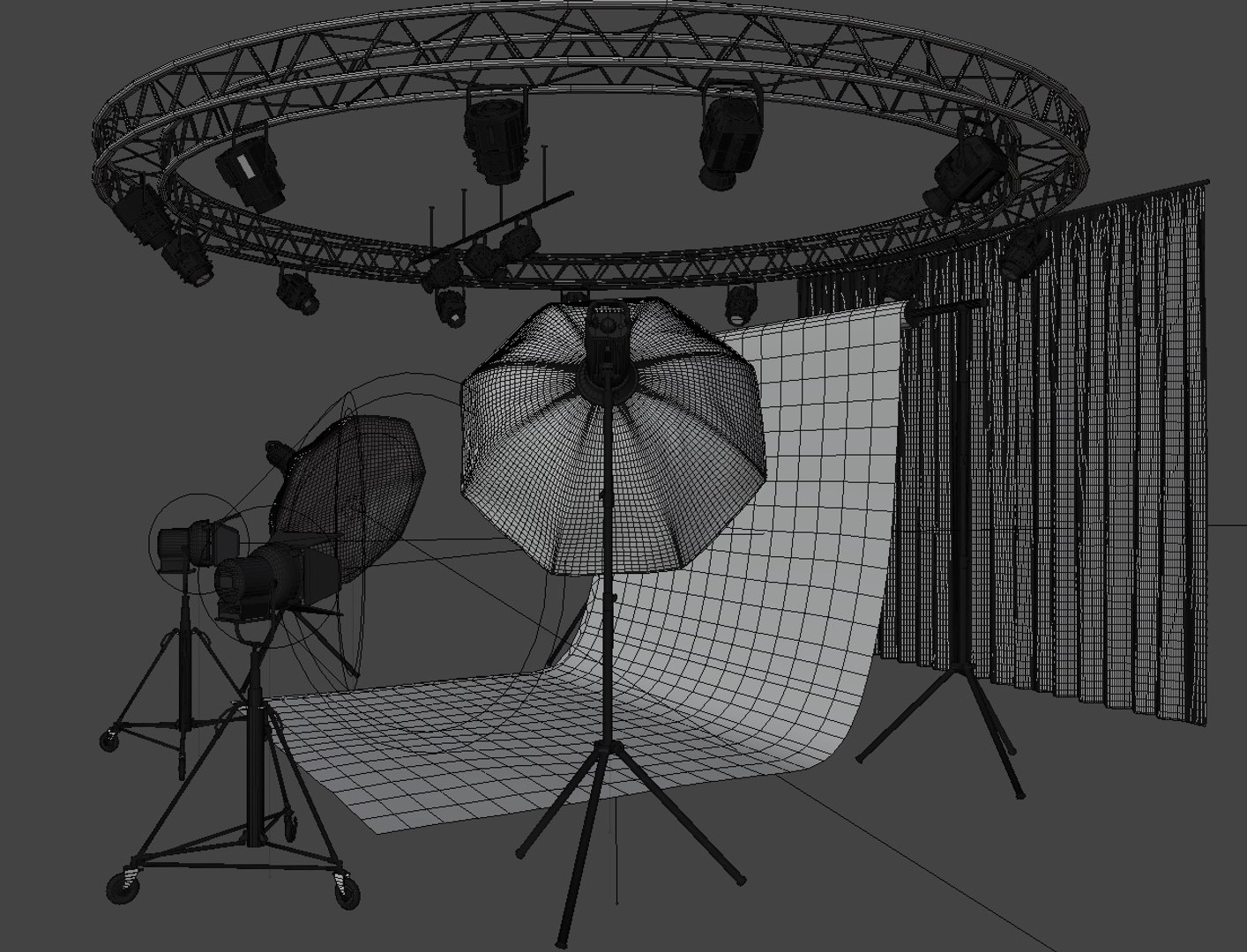 3D Photo Studio 3D Pack - TurboSquid 1985451