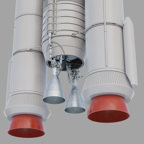 3D GSLV rocket - TurboSquid 1734692