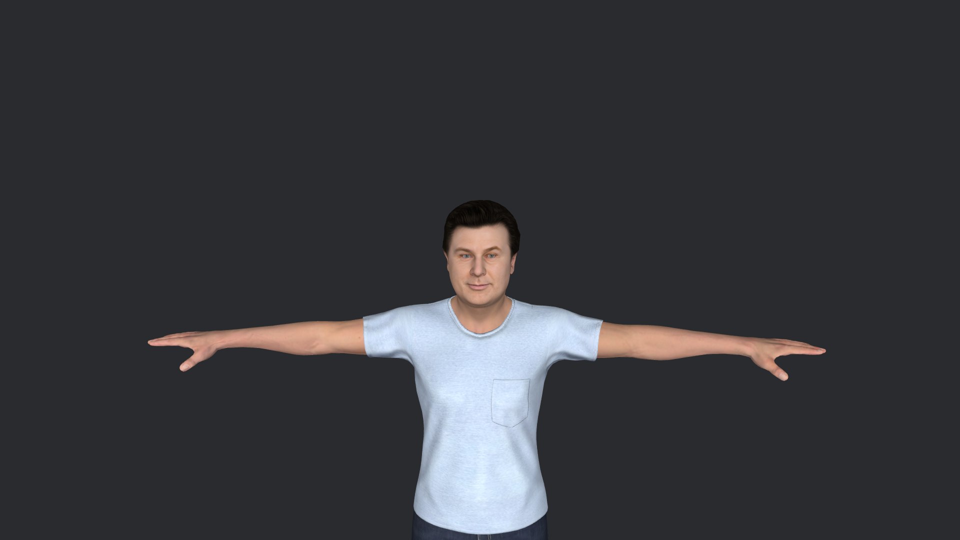 3D Alec Baldwin Hyper Realistic Full Body Fully Rigged 3D Character ...