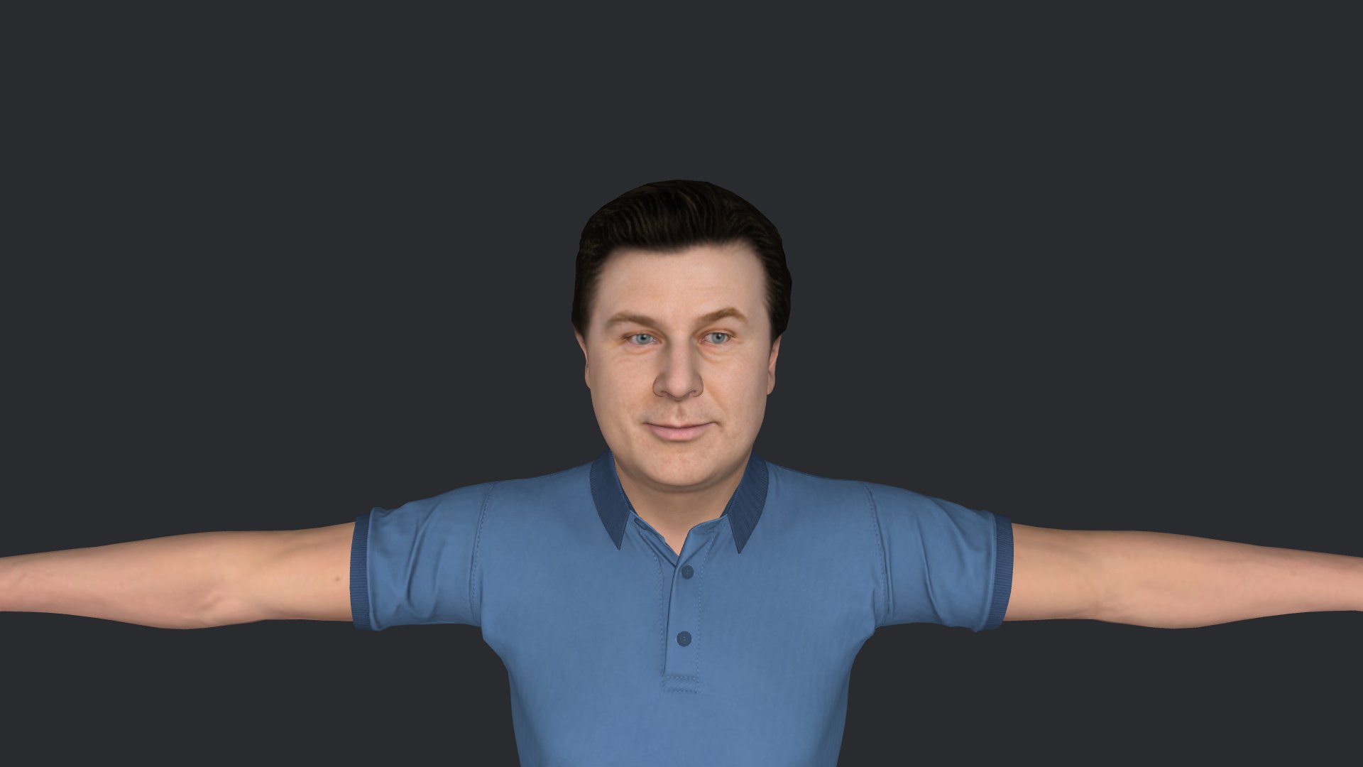 3D Alec Baldwin Hyper Realistic Full Body Fully Rigged 3D Character ...