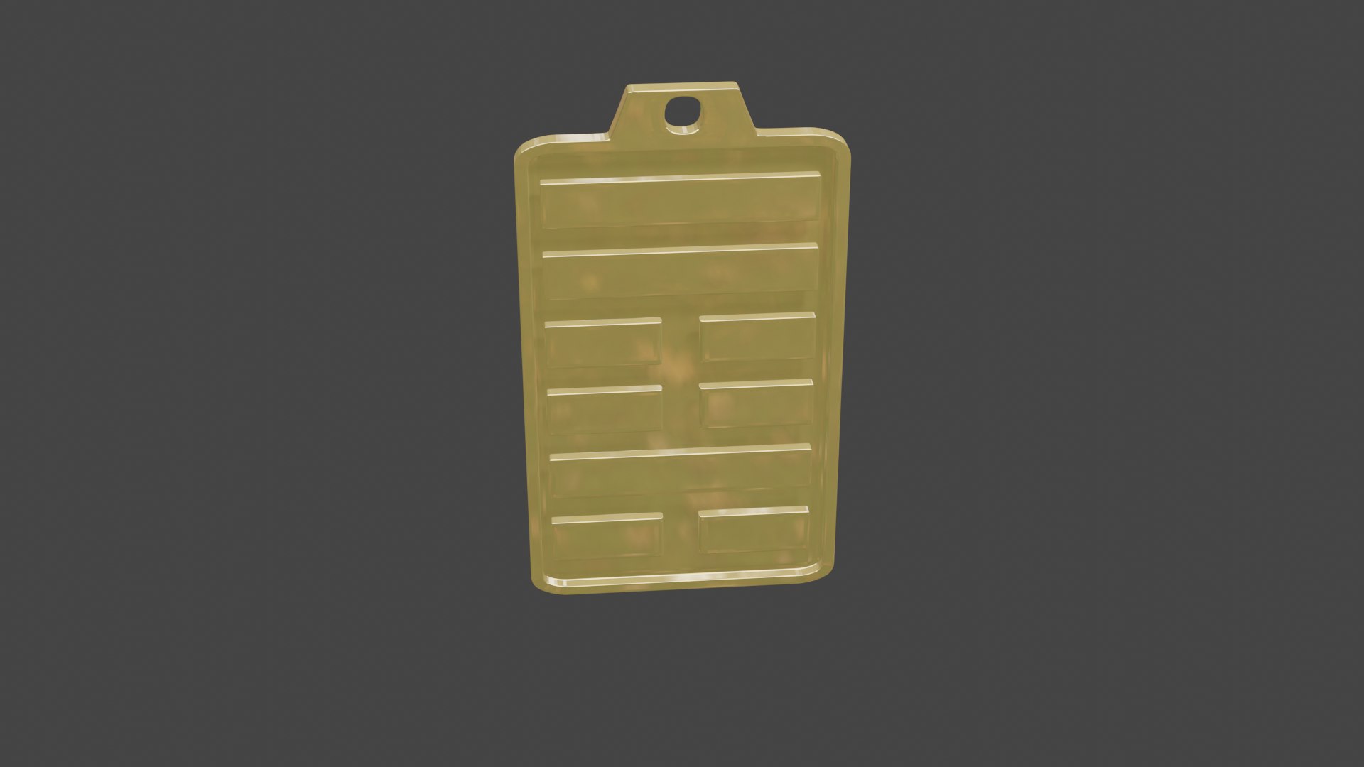 I Ching Hexagram Pendant 59 3D Model - TurboSquid 2425586