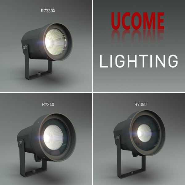 ground lighting ucome 3d model