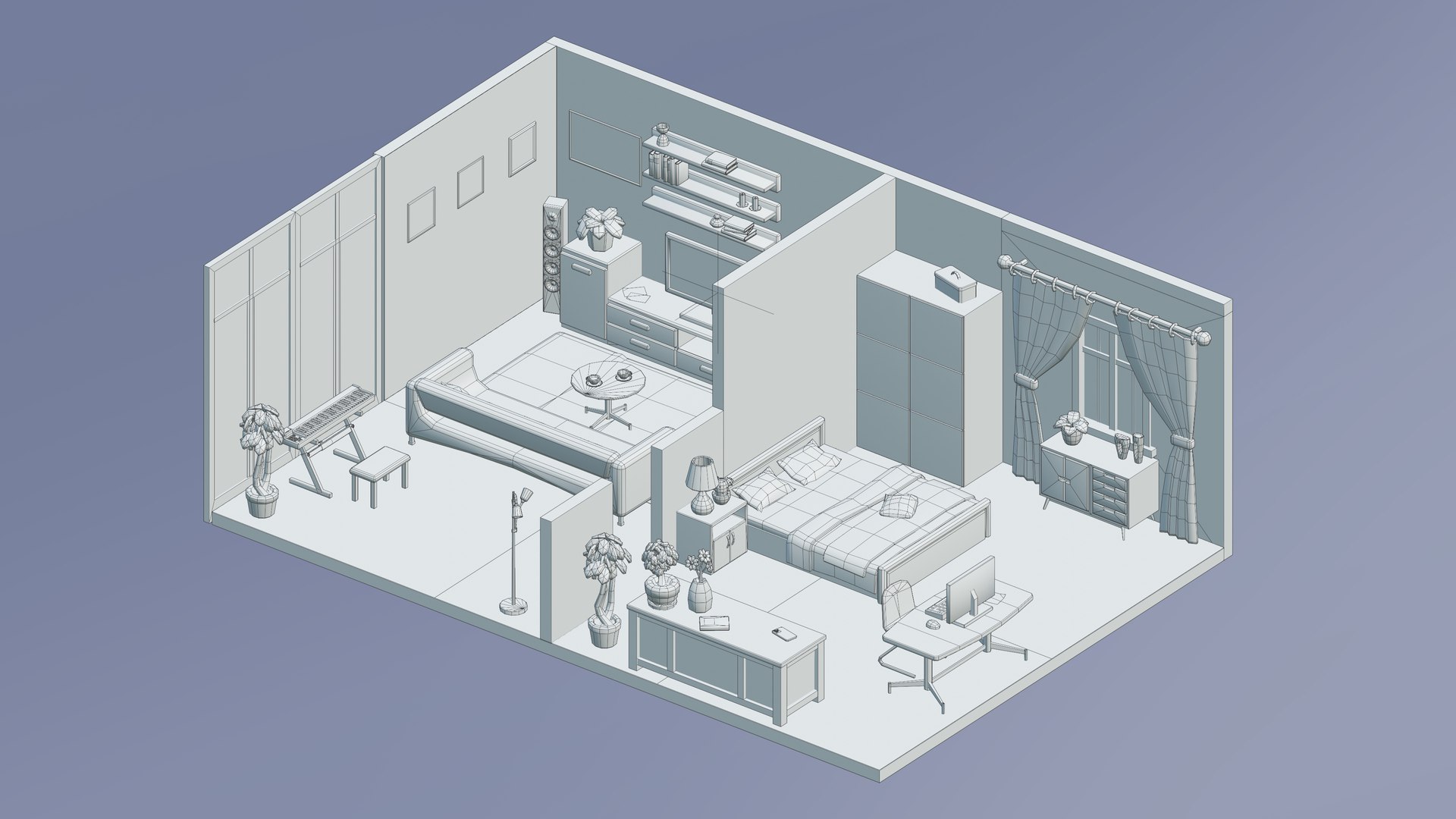 3D Room 52 - TurboSquid 2152162
