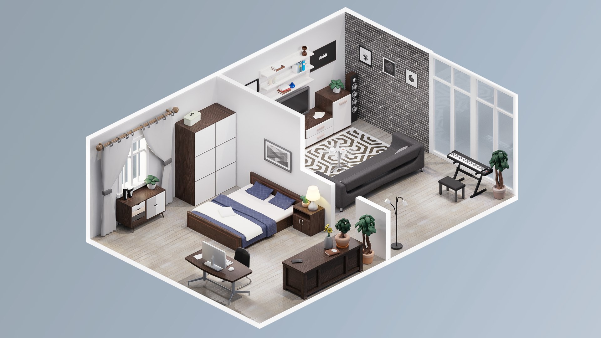3D Room 52 - TurboSquid 2152162