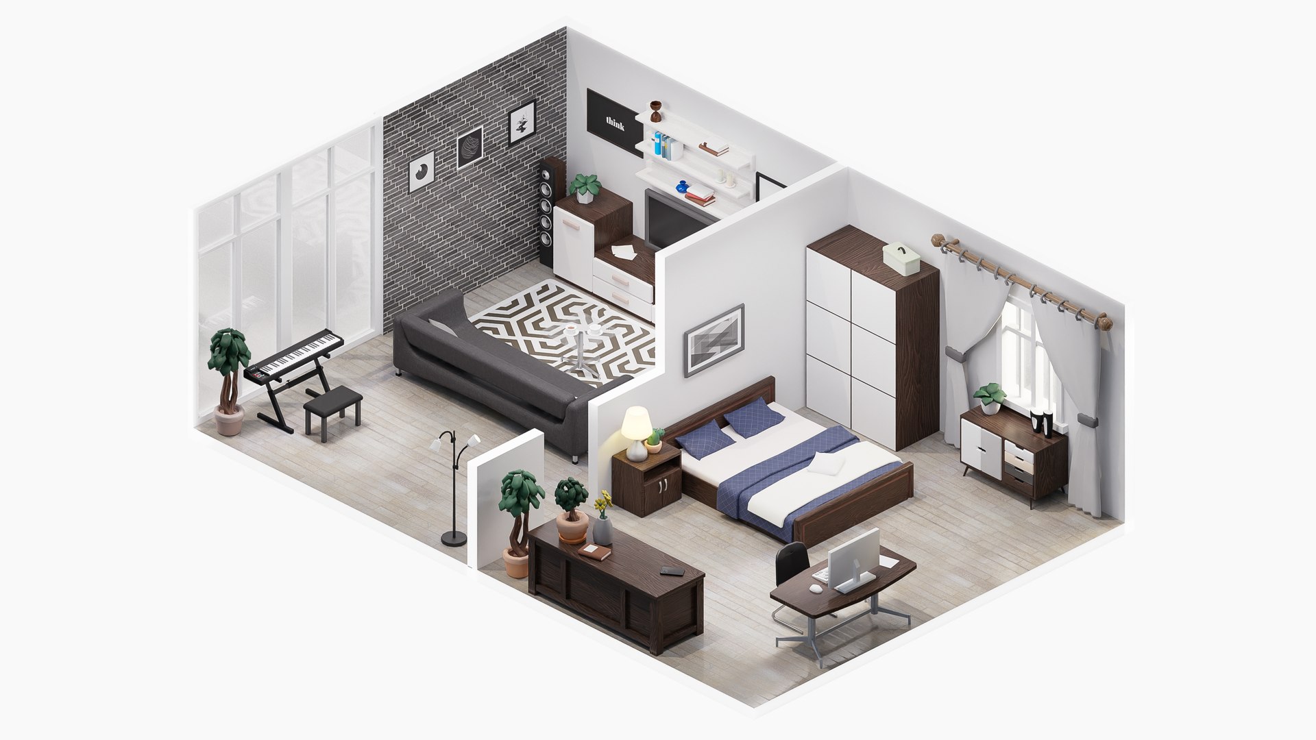 3D Room 52 - TurboSquid 2152162