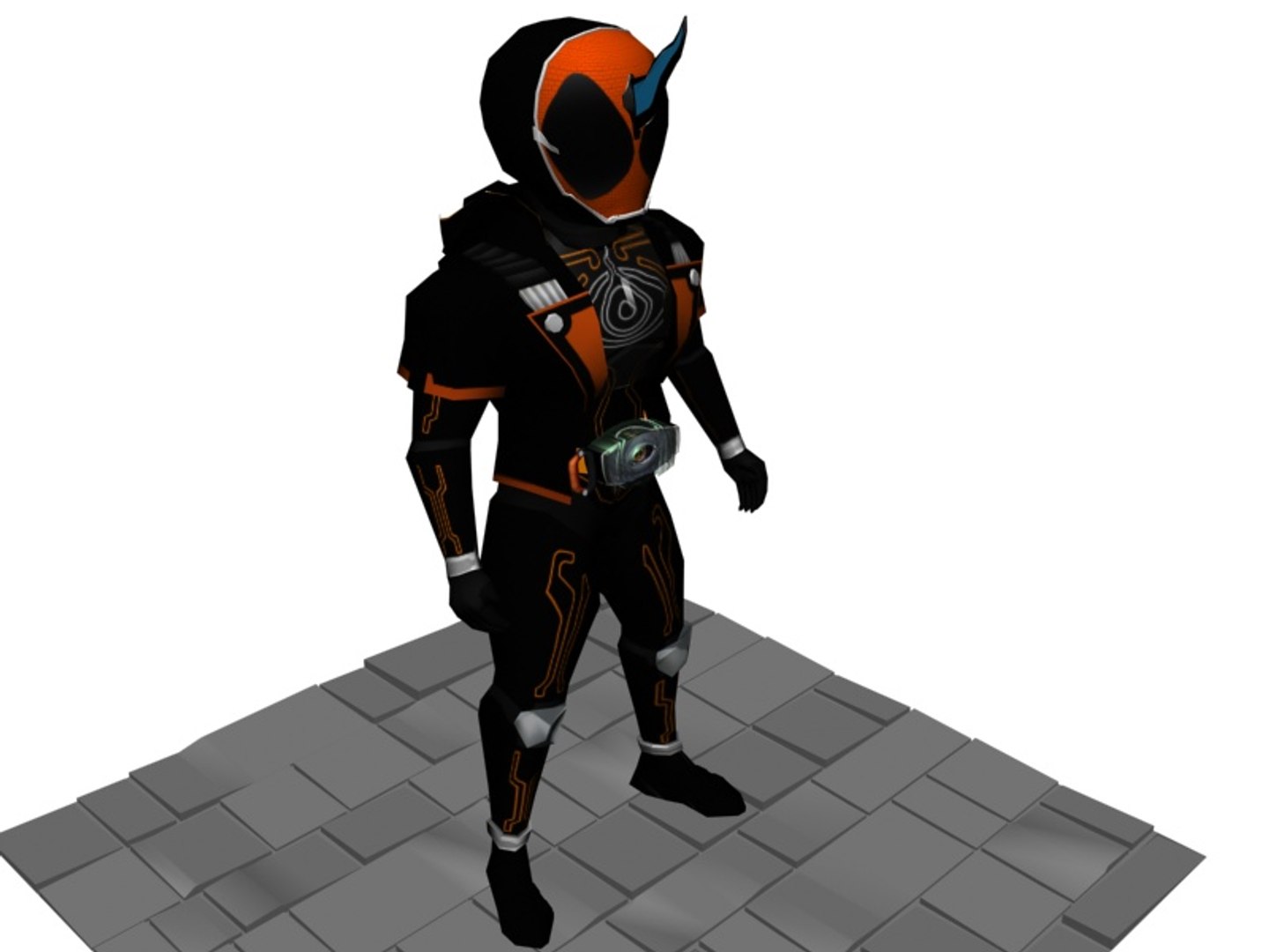 Kamen Rider Ghost 3d Model