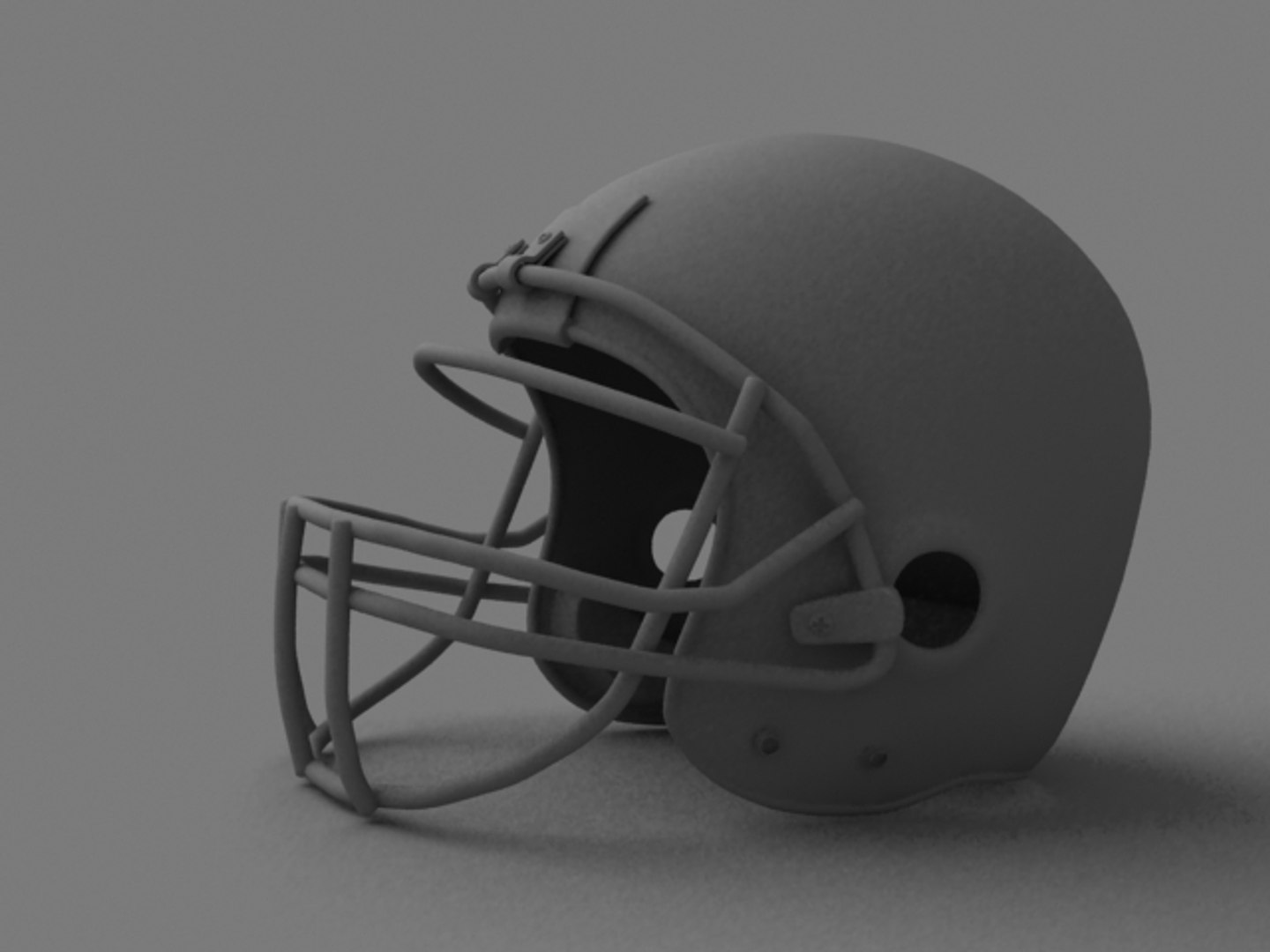 3ds football helmet