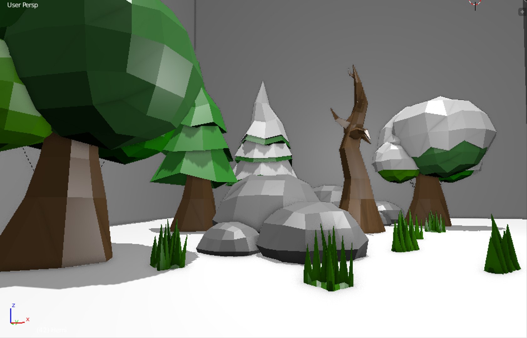 3D pack polly trees - TurboSquid 1362061