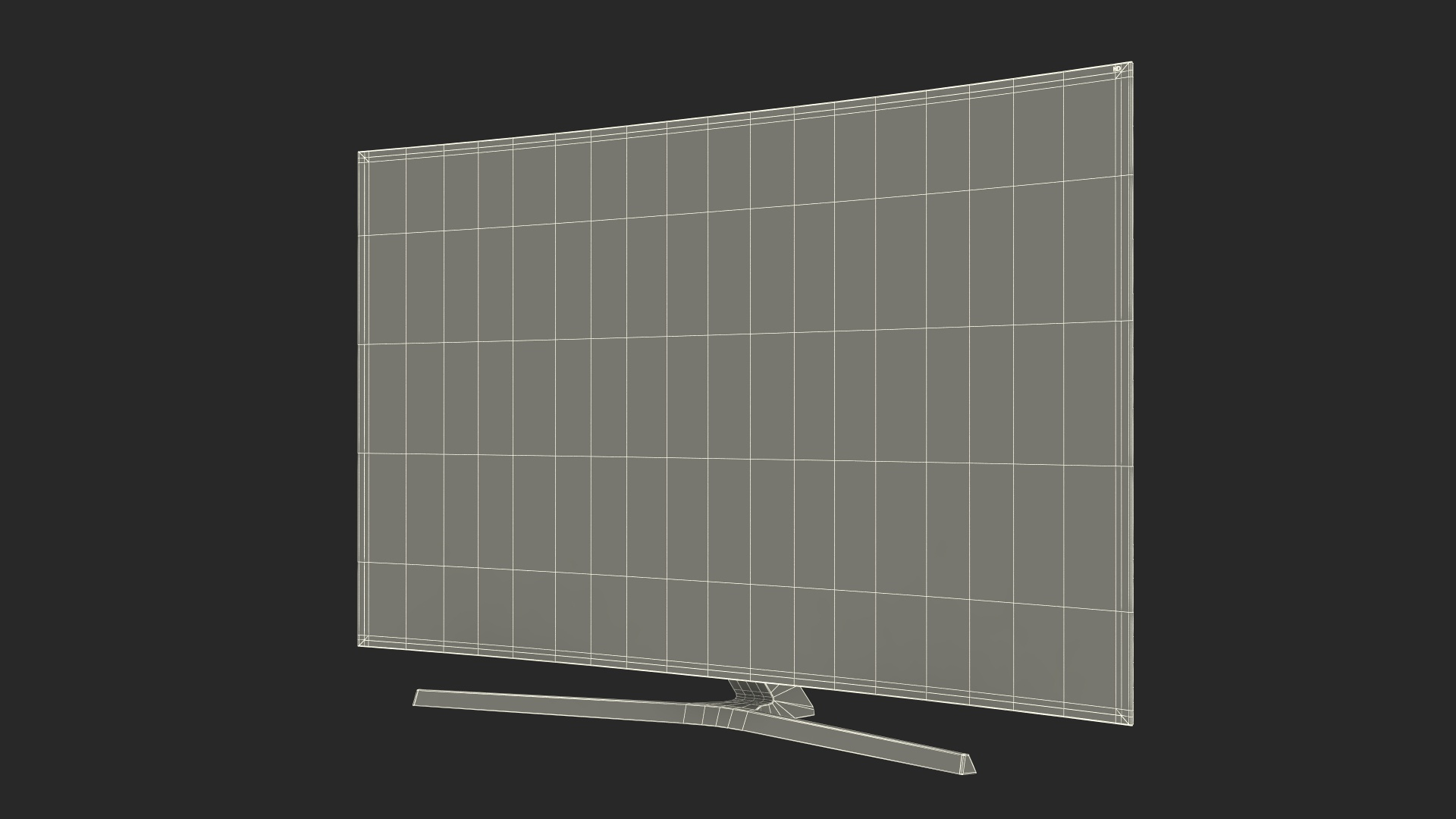 3D Model Curved LED TV - TurboSquid 2245920