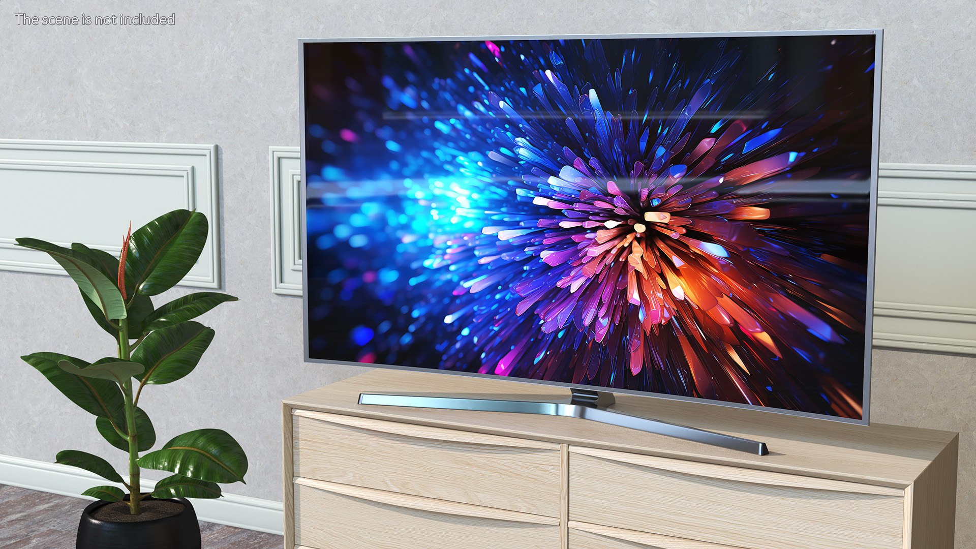 3D Model Curved LED TV - TurboSquid 2245920