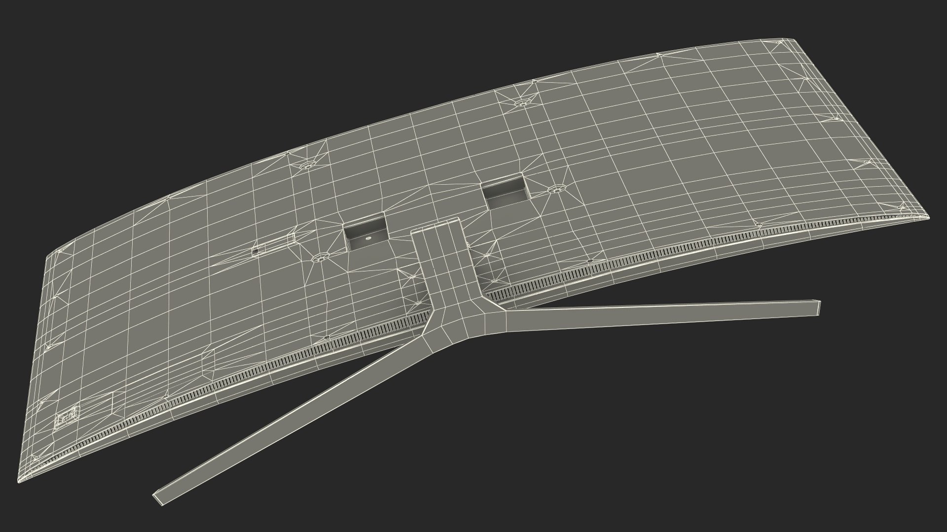 3D Model Curved LED TV - TurboSquid 2245920