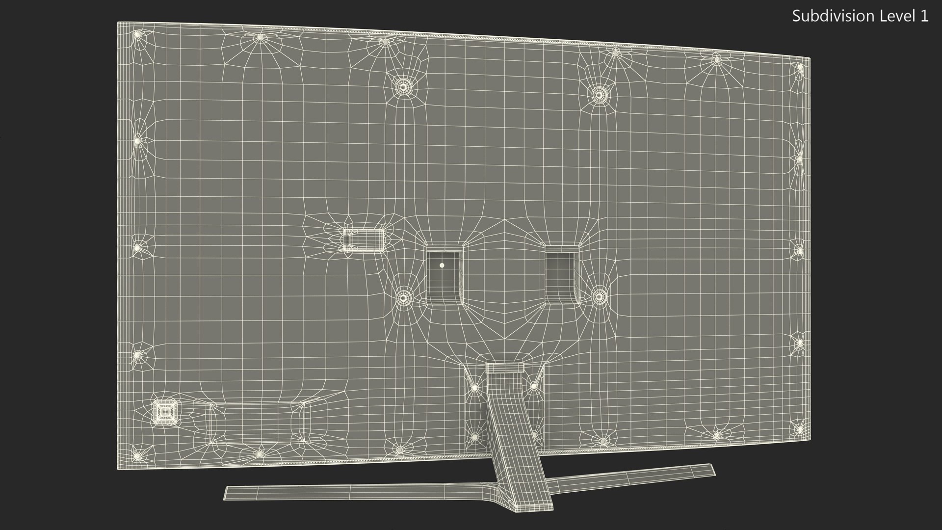 3D Model Curved LED TV - TurboSquid 2245920