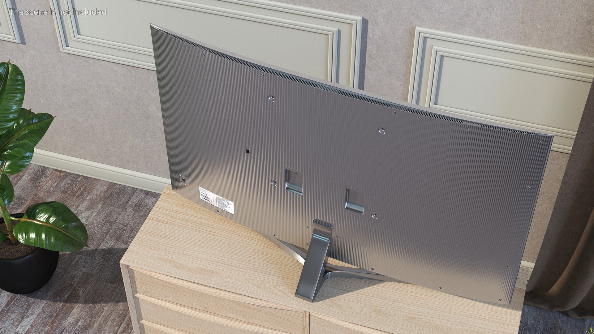 3D Model Curved LED TV - TurboSquid 2245920
