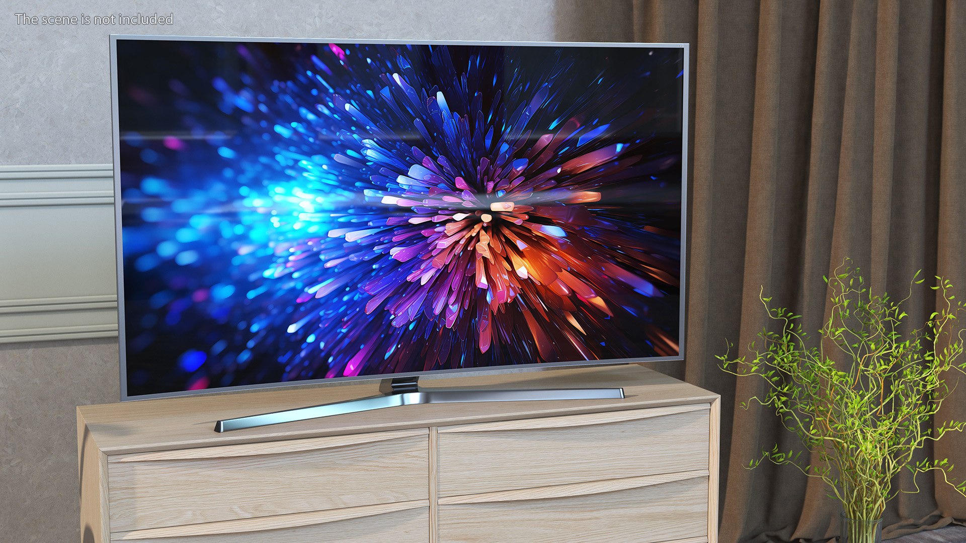 3D Model Curved LED TV - TurboSquid 2245920