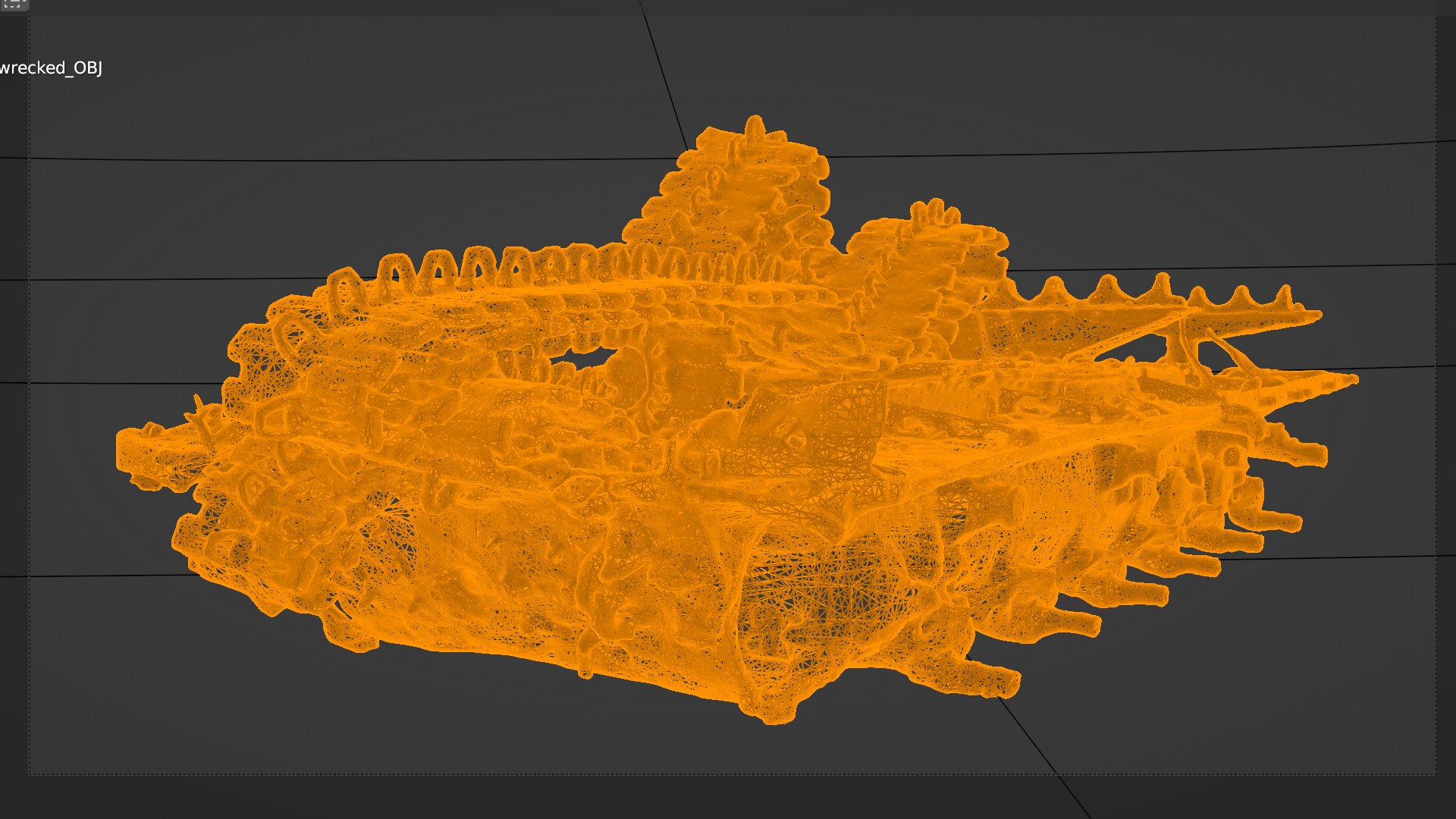 3D Model Remains Of Russian TZM-T TELloader For TOS-1A Heavy ...