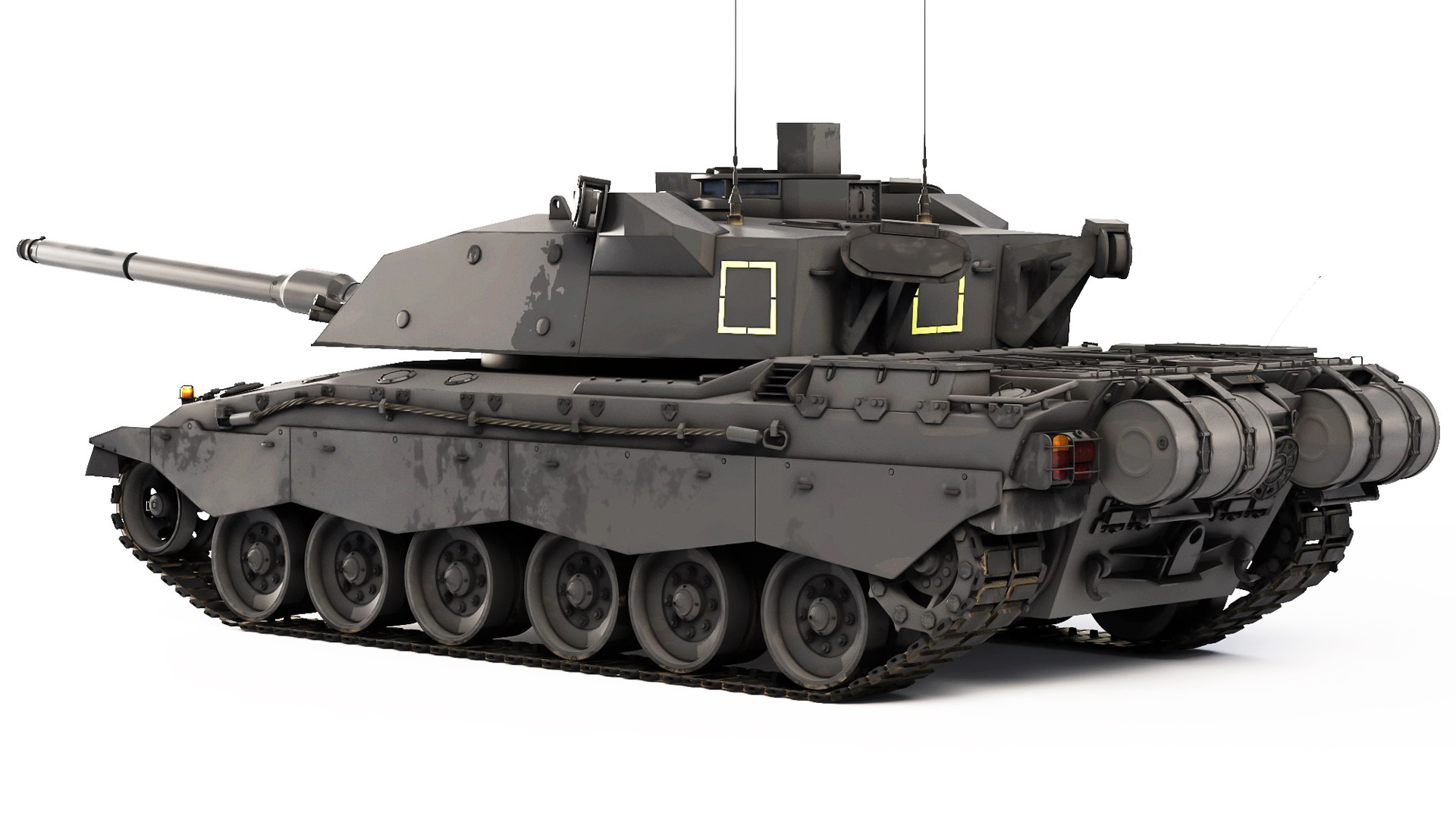 Challenger 3 Tank 2022 3D Model - TurboSquid 2030017