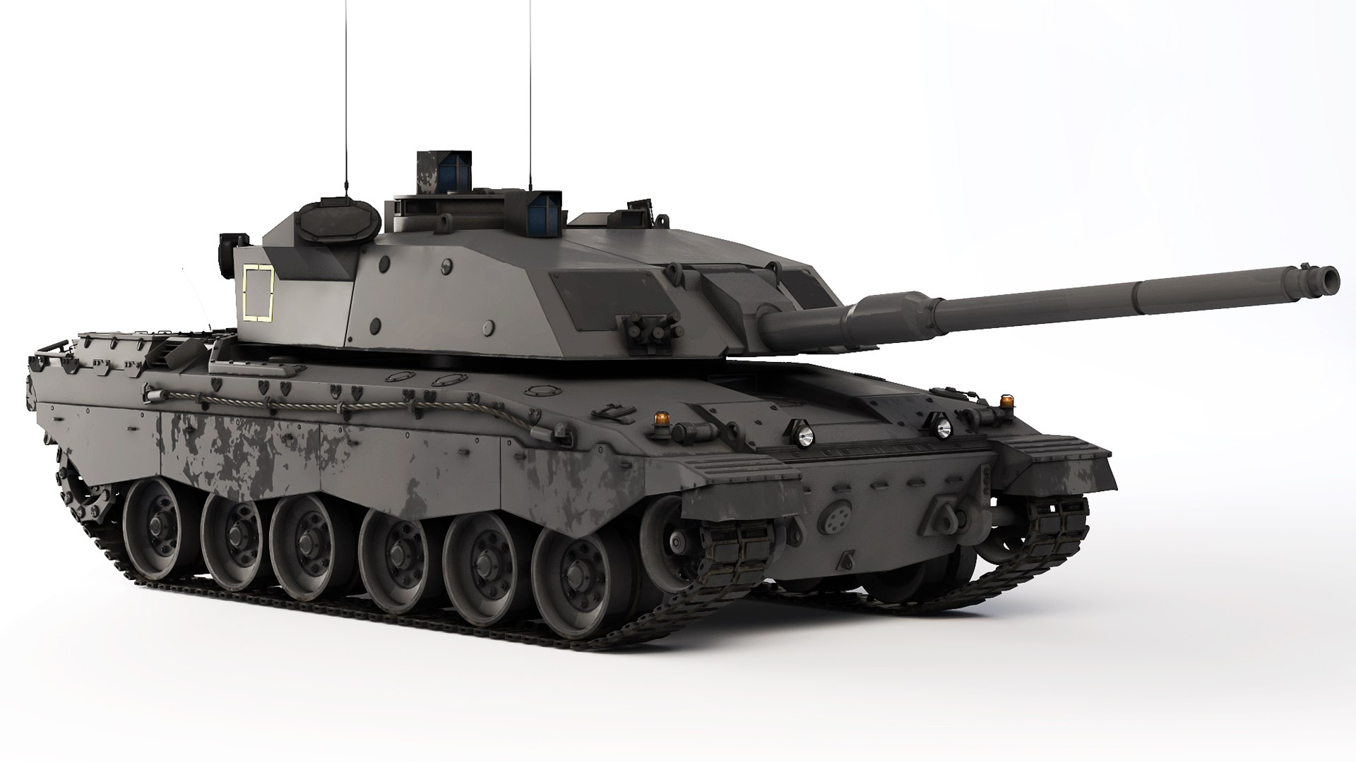 Challenger 3 Tank 2022 3D Model - TurboSquid 2030017