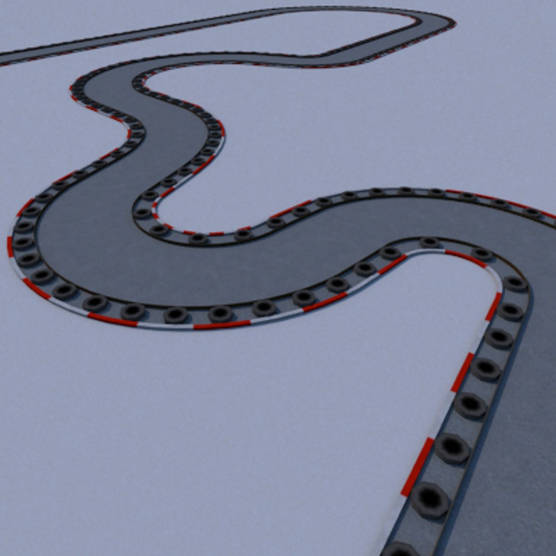 3d Model Go-kart Track