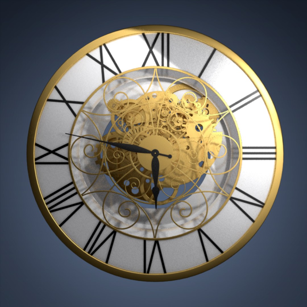 3d Model Clockwork Gears