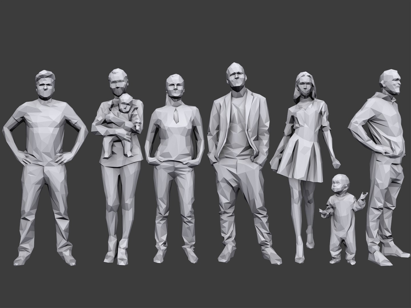 3d Complete People Pack