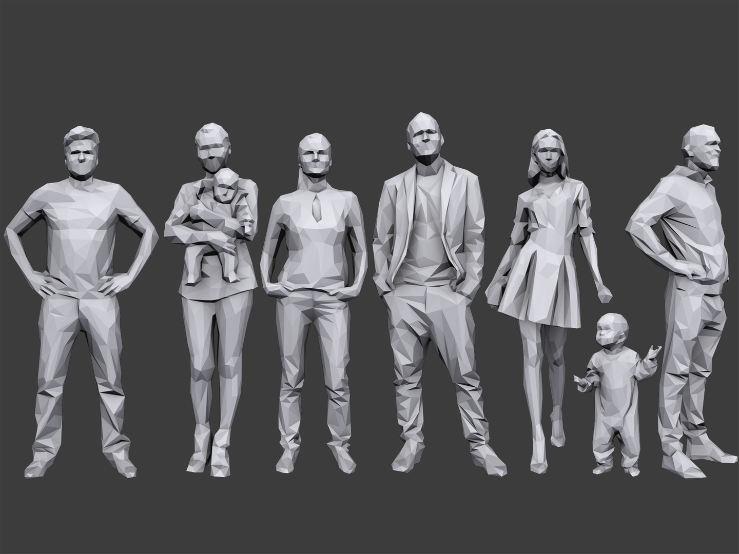 3d complete people pack