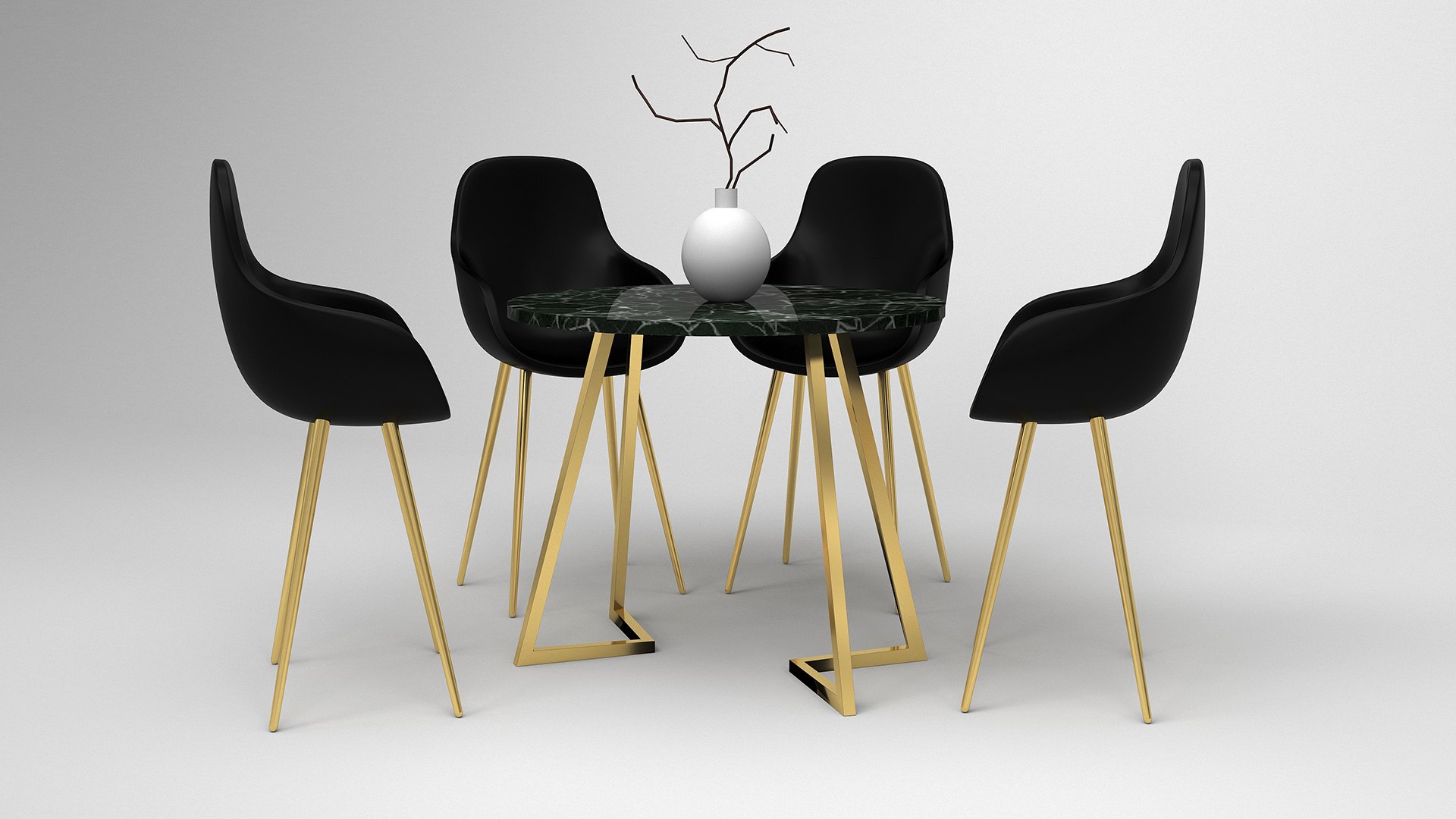 3D Chair Table - TurboSquid 2266223