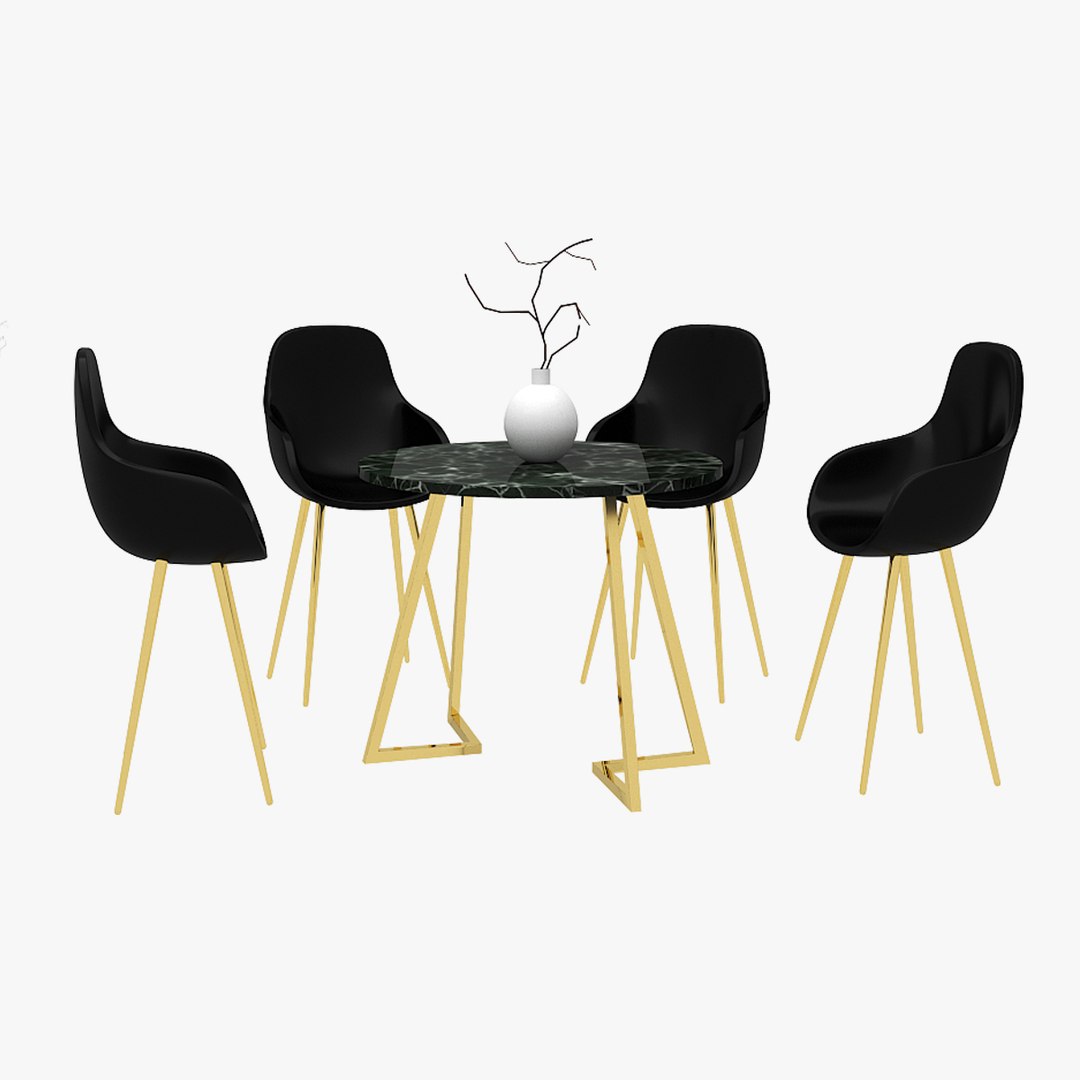 3D Chair Table - TurboSquid 2266223