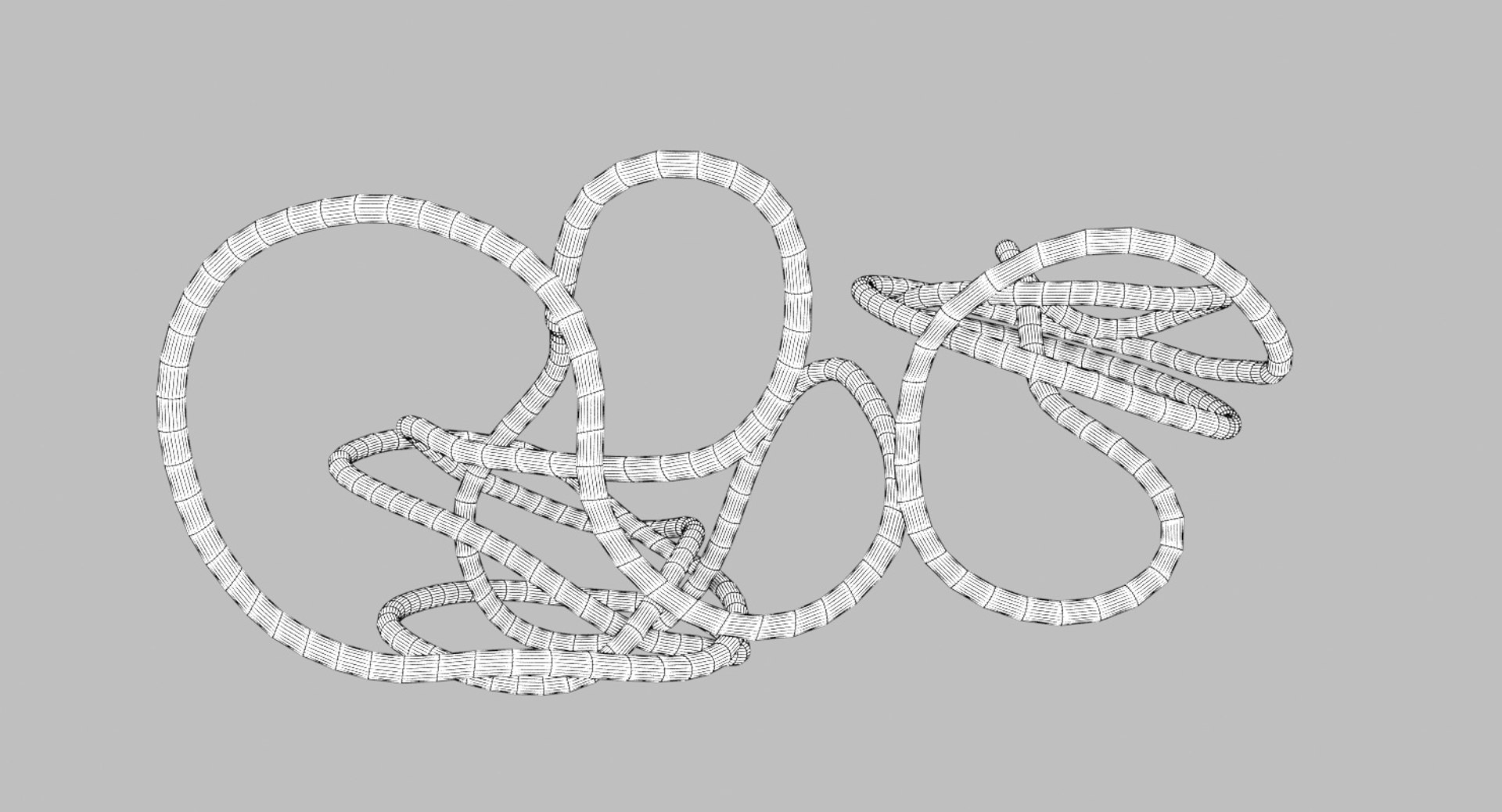 3D copper wire sculpture - TurboSquid 1264589