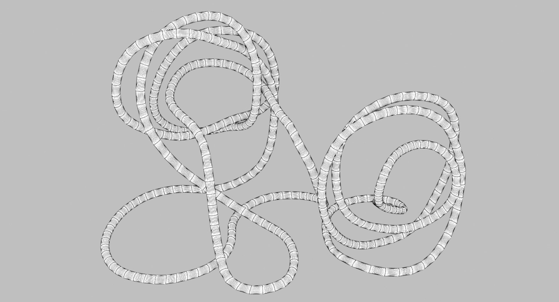 3D copper wire sculpture - TurboSquid 1264589