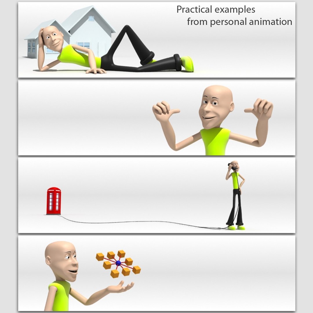 3d Jimmy Cartoon Character