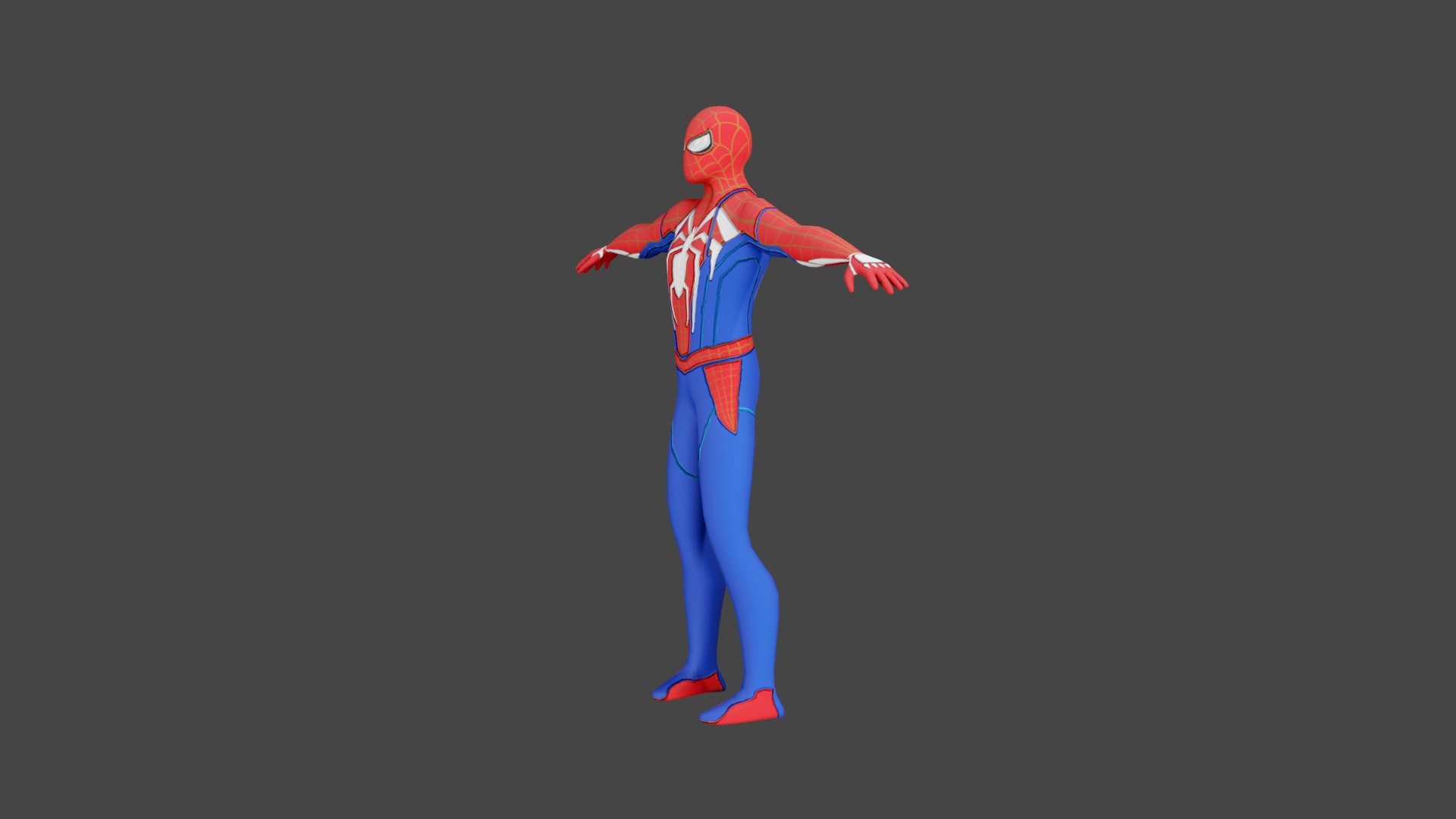 Spider Man Low Poly PBR GameReady 3D Model - TurboSquid 1722511