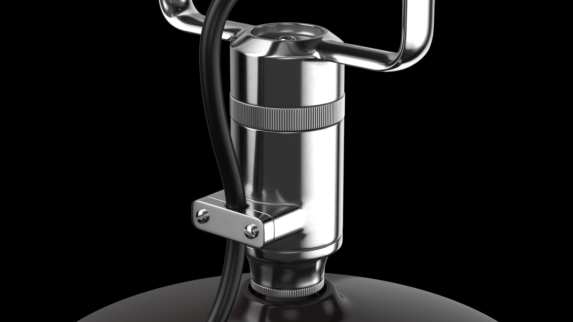 3d Model Retro Nbc Broadcasting Rophone