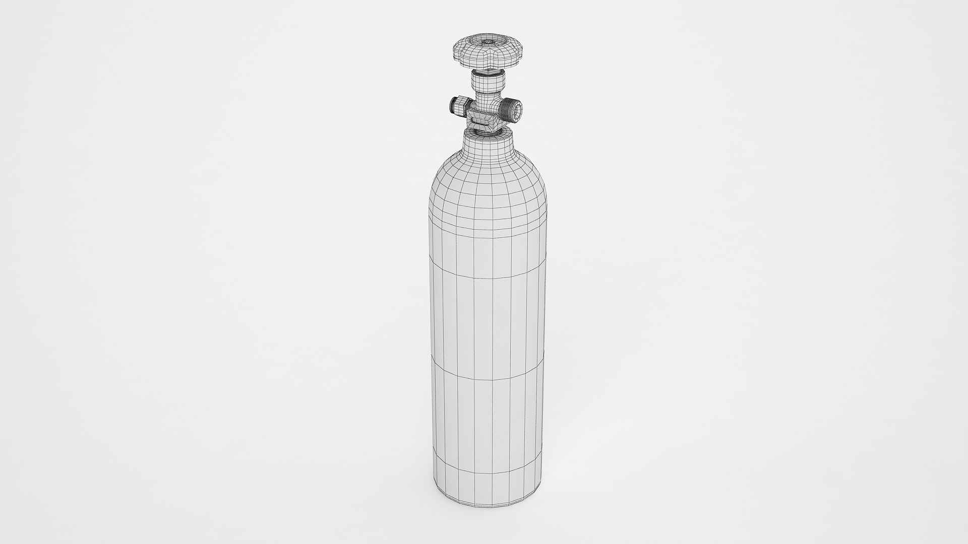 3D Oxygen Gas Cylinder Model - TurboSquid 1670231