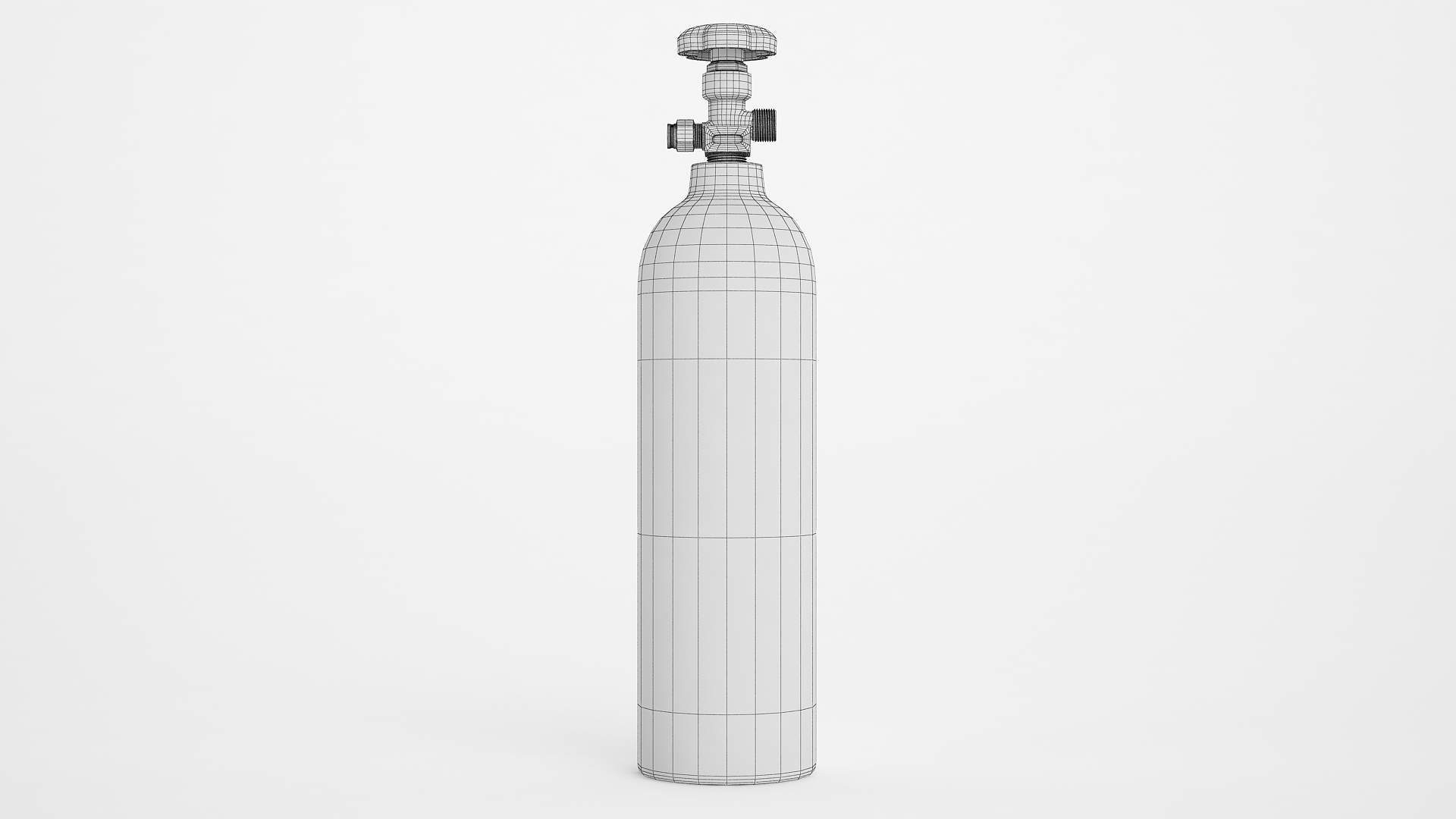 3D Oxygen Gas Cylinder Model - TurboSquid 1670231