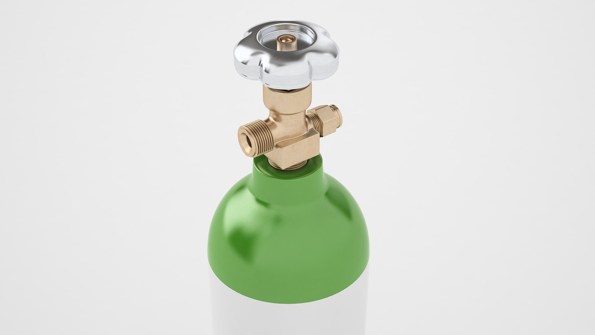 3D Oxygen Gas Cylinder Model - TurboSquid 1670231