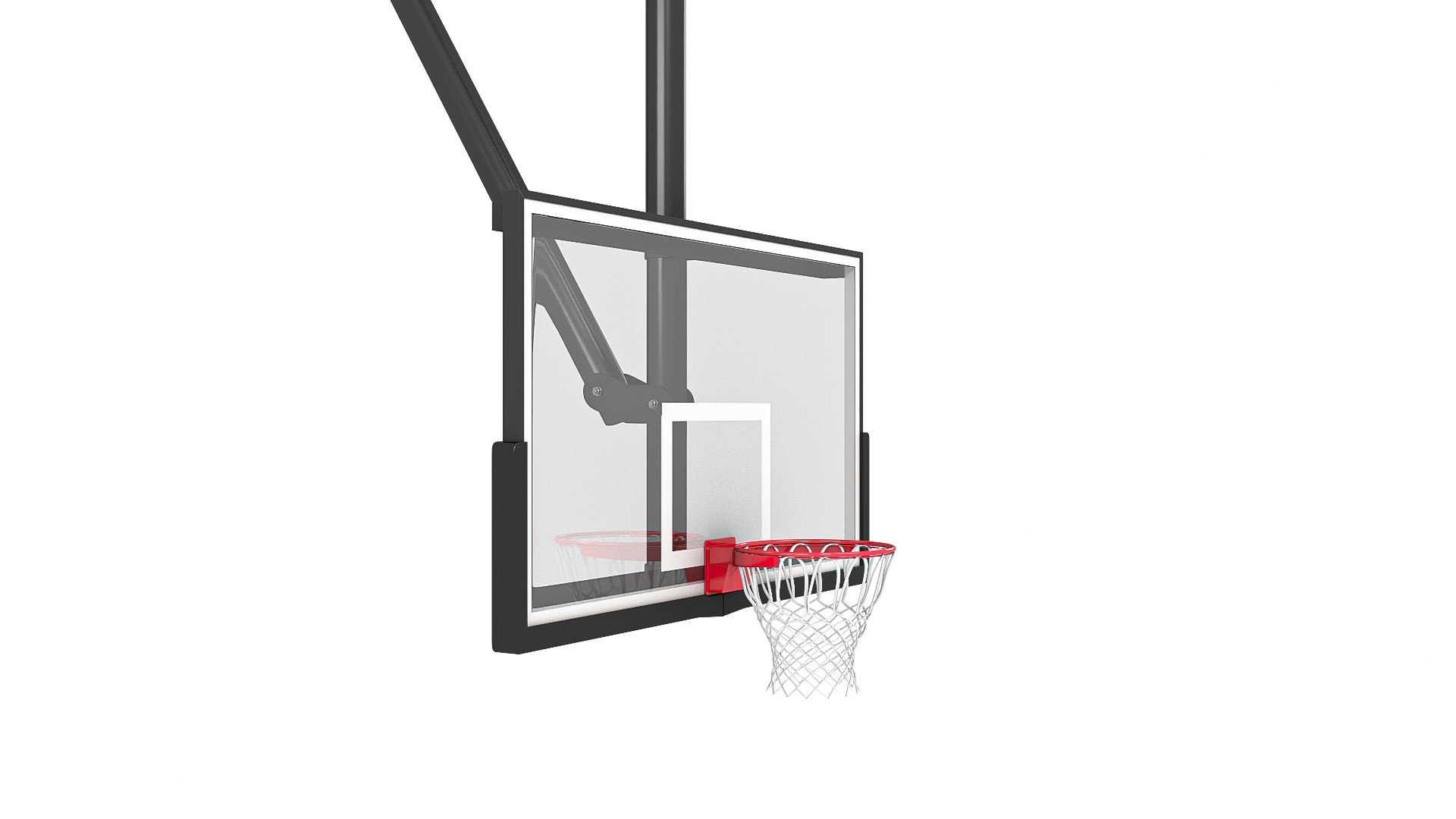 Basketball Backboard 3 3D - TurboSquid 2394635