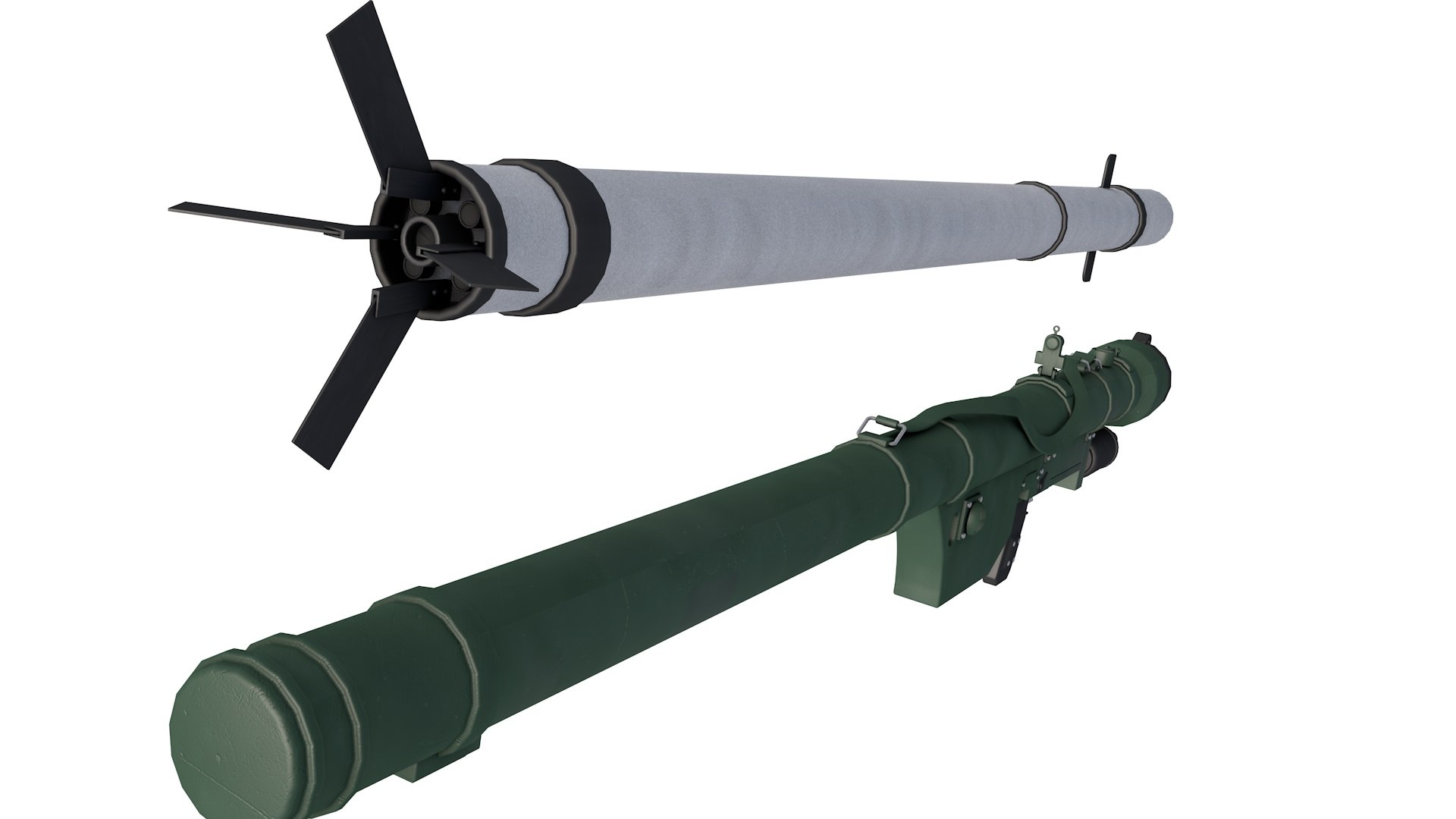 3D Strela 9K32 Strela-2 Model - TurboSquid 2069110