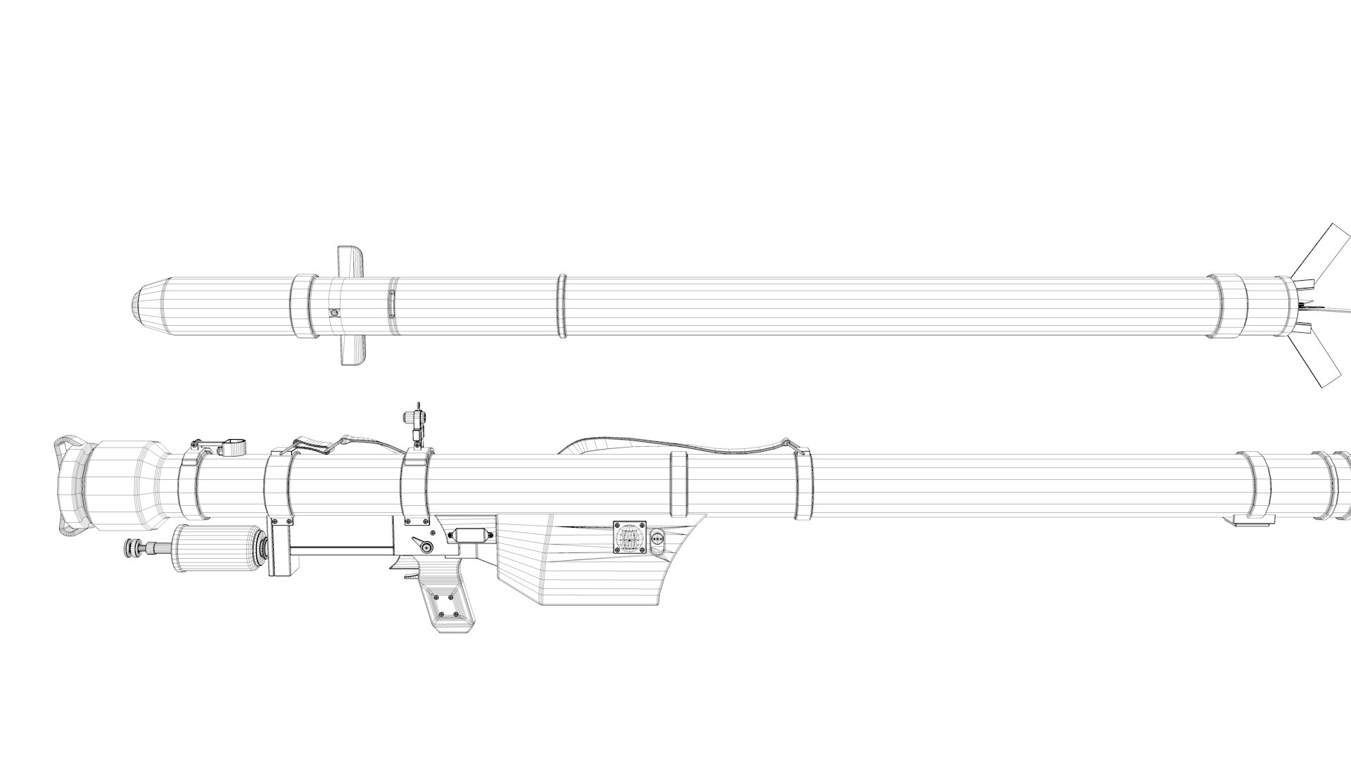 3D Strela 9K32 Strela-2 Model - TurboSquid 2069110