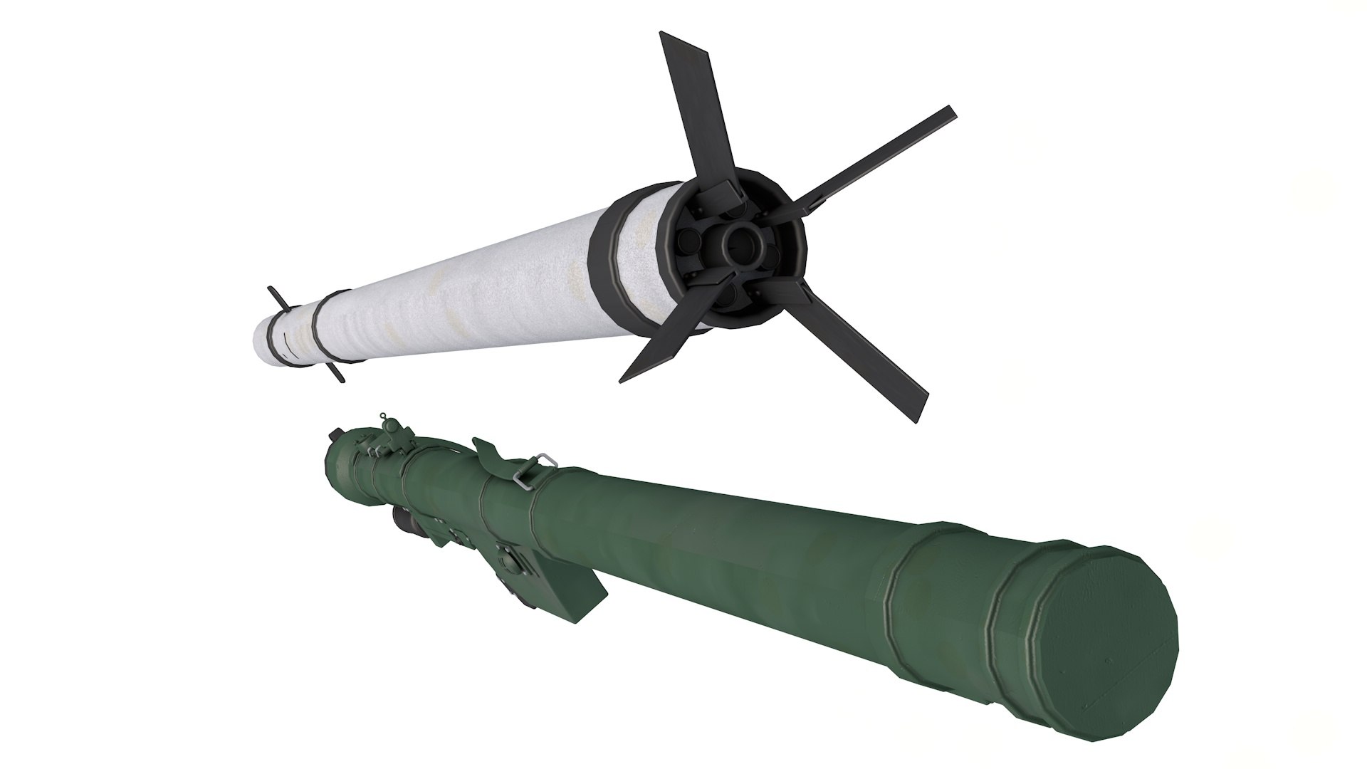 3D Strela 9K32 Strela-2 Model - TurboSquid 2069110