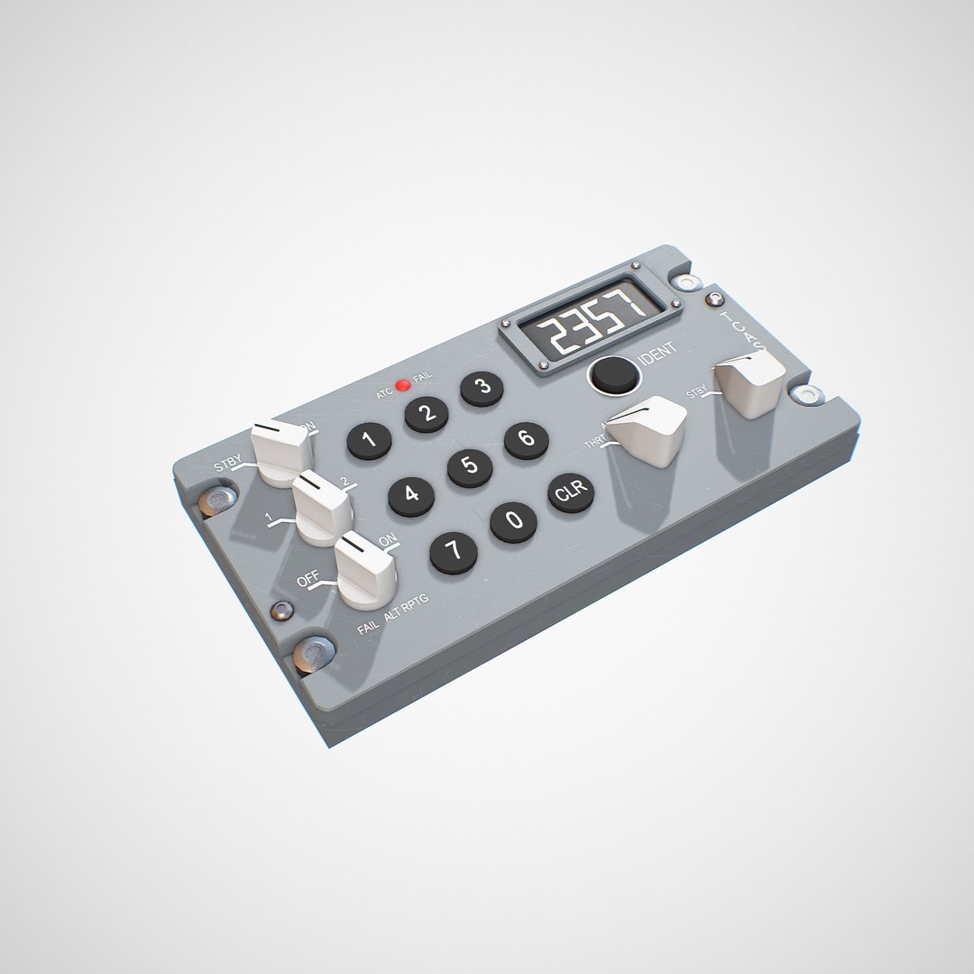 Tcas Pane Aircraft Airbus 3D Model - TurboSquid 1388896