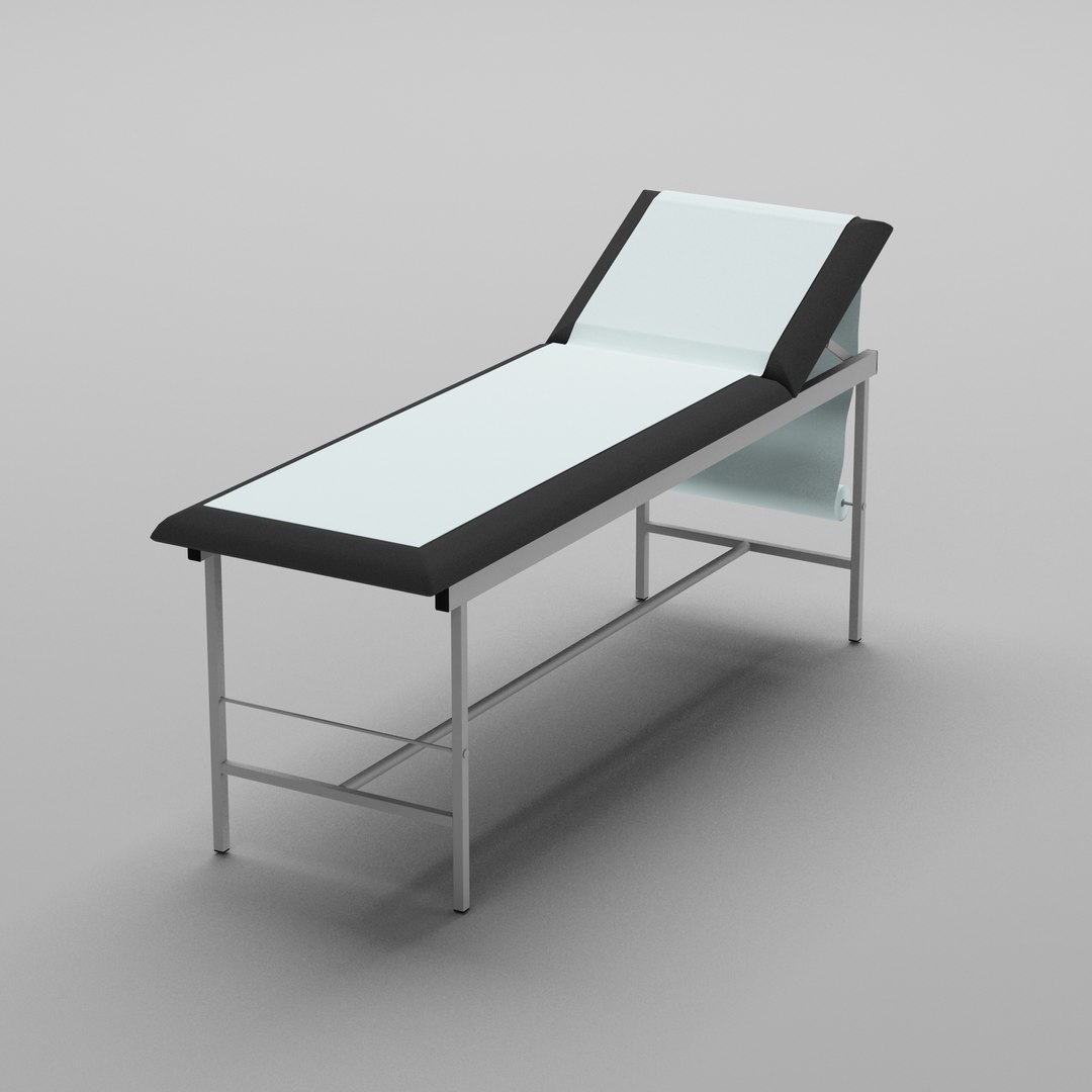 Examination Table Model - TurboSquid 1254723