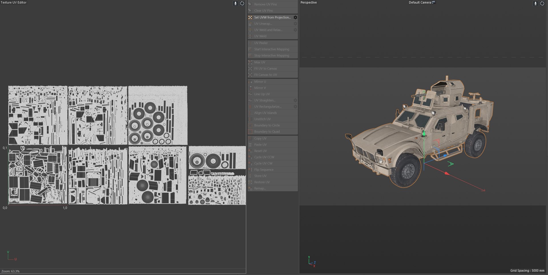 Oshkosh M ATV Ambush Protected Vehicle 3D - TurboSquid 2241246
