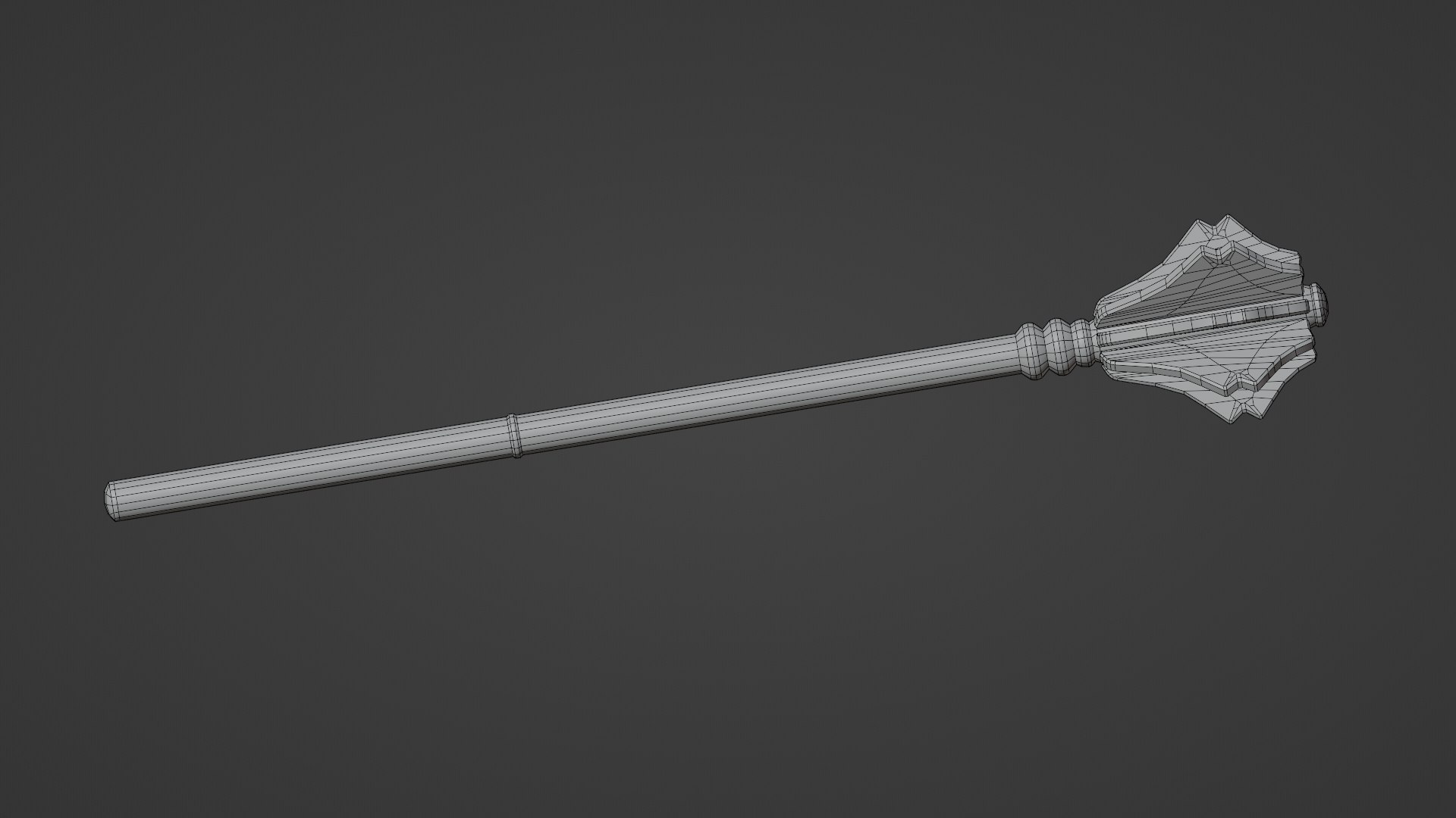Heavy Flanged Mace 3D Model - TurboSquid 2075171