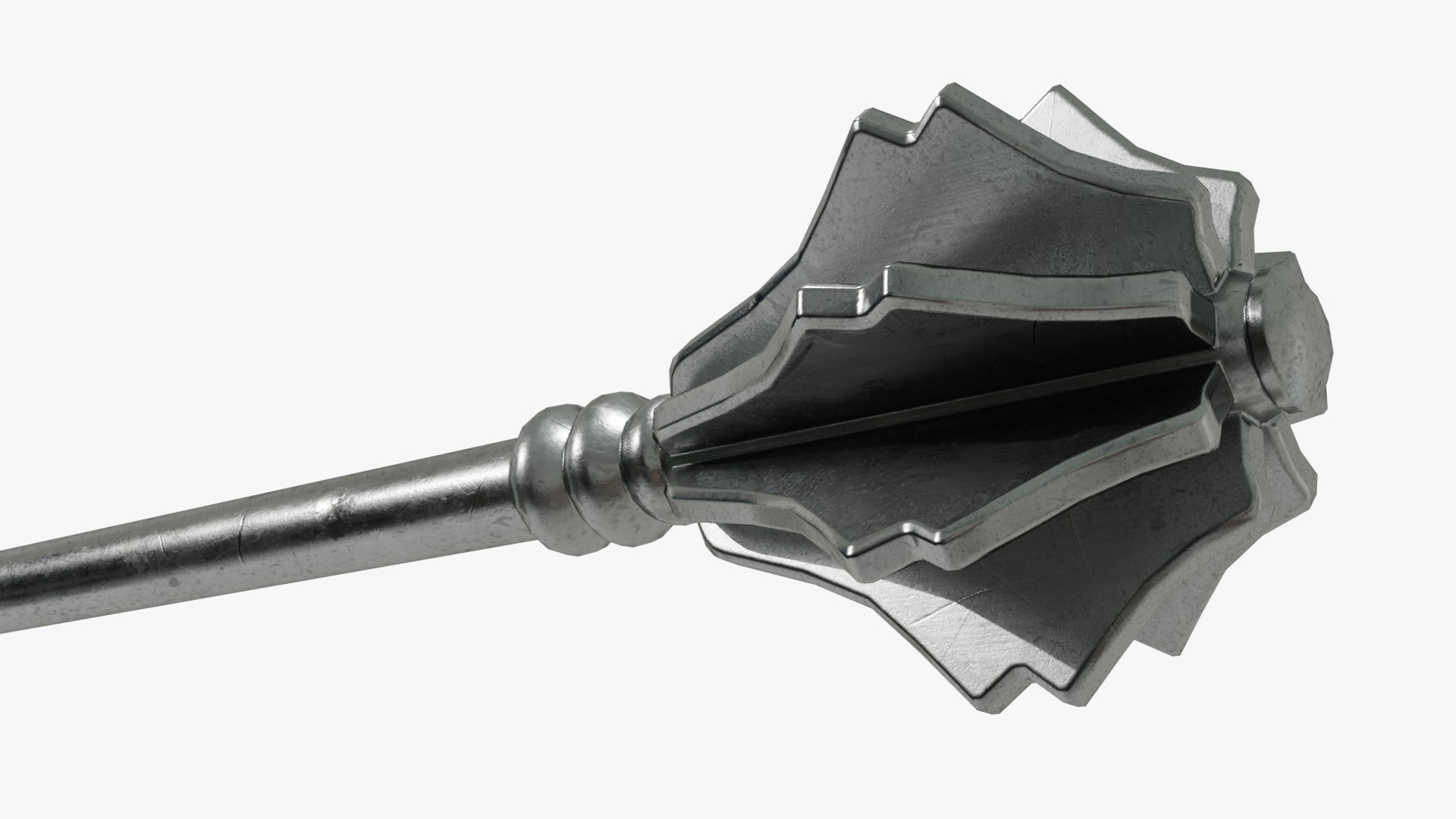Heavy Flanged Mace 3D Model - TurboSquid 2075171