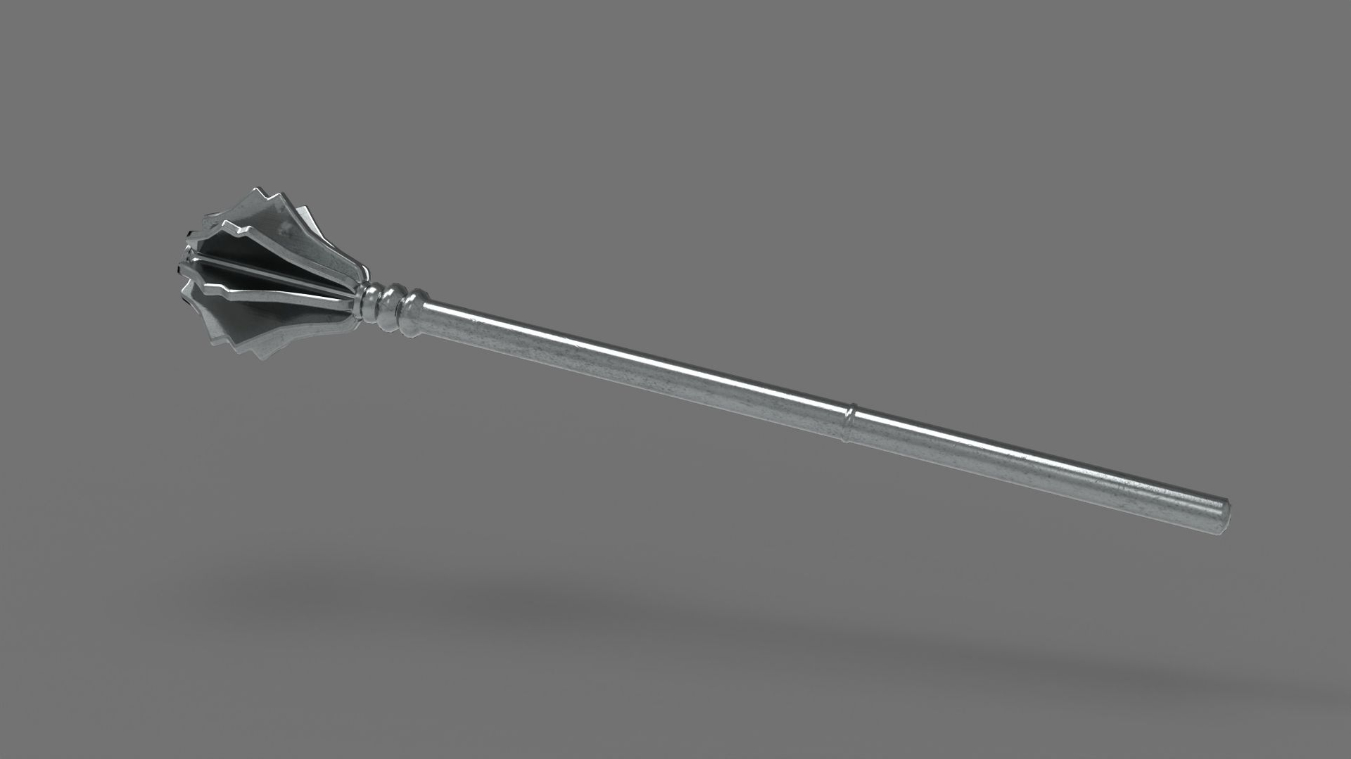 Heavy Flanged Mace 3D Model - TurboSquid 2075171